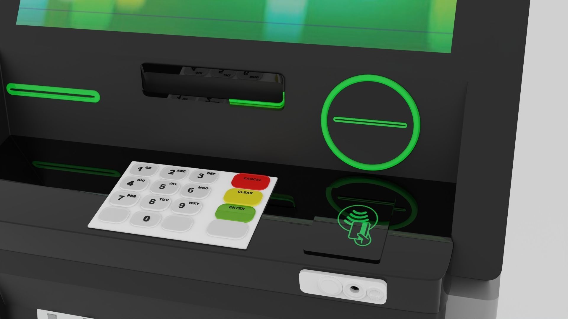 NCR SelfServ 63 atm s63 3D model | CGTrader