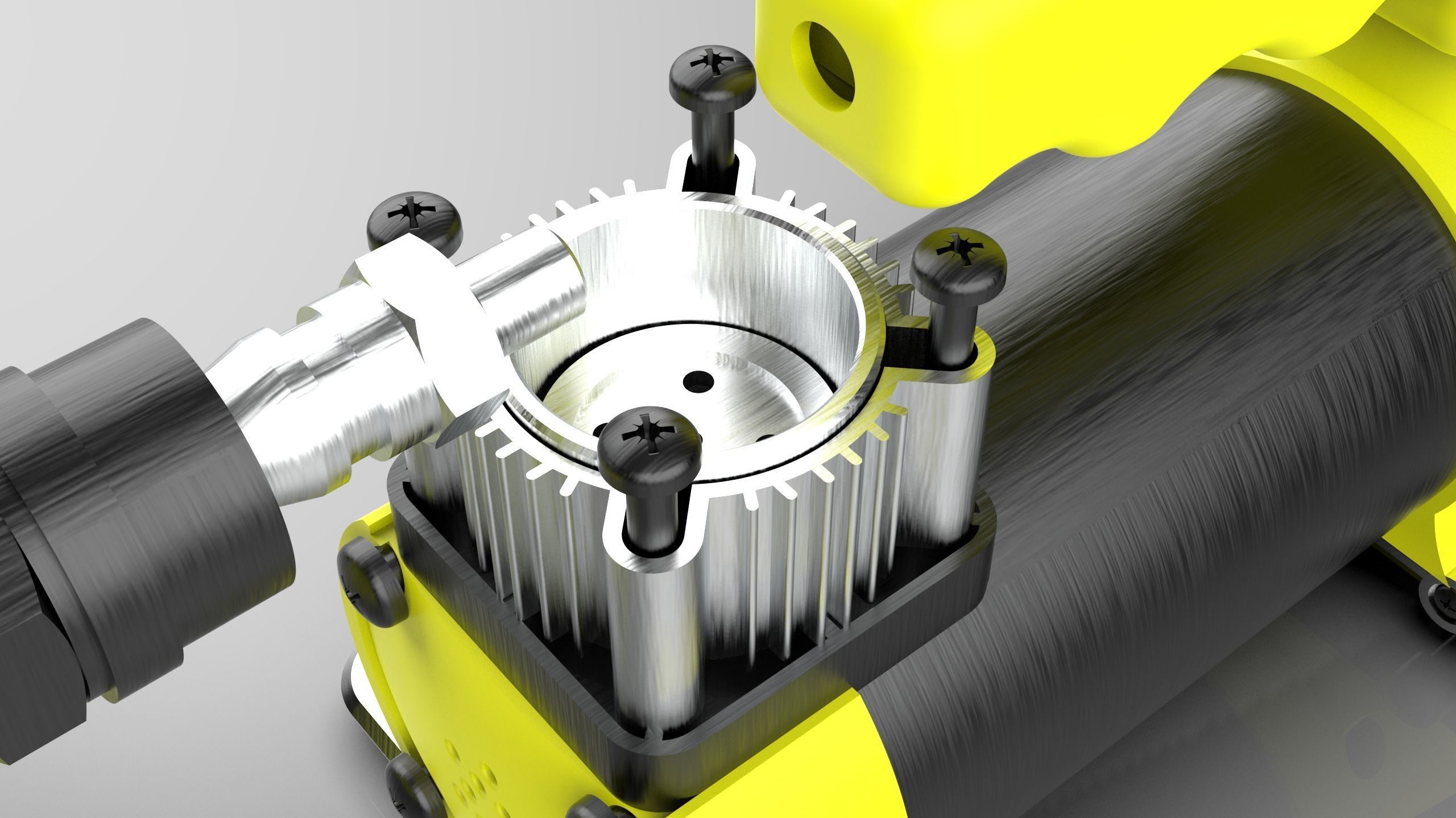 Mini Compressor 3D model animated | CGTrader