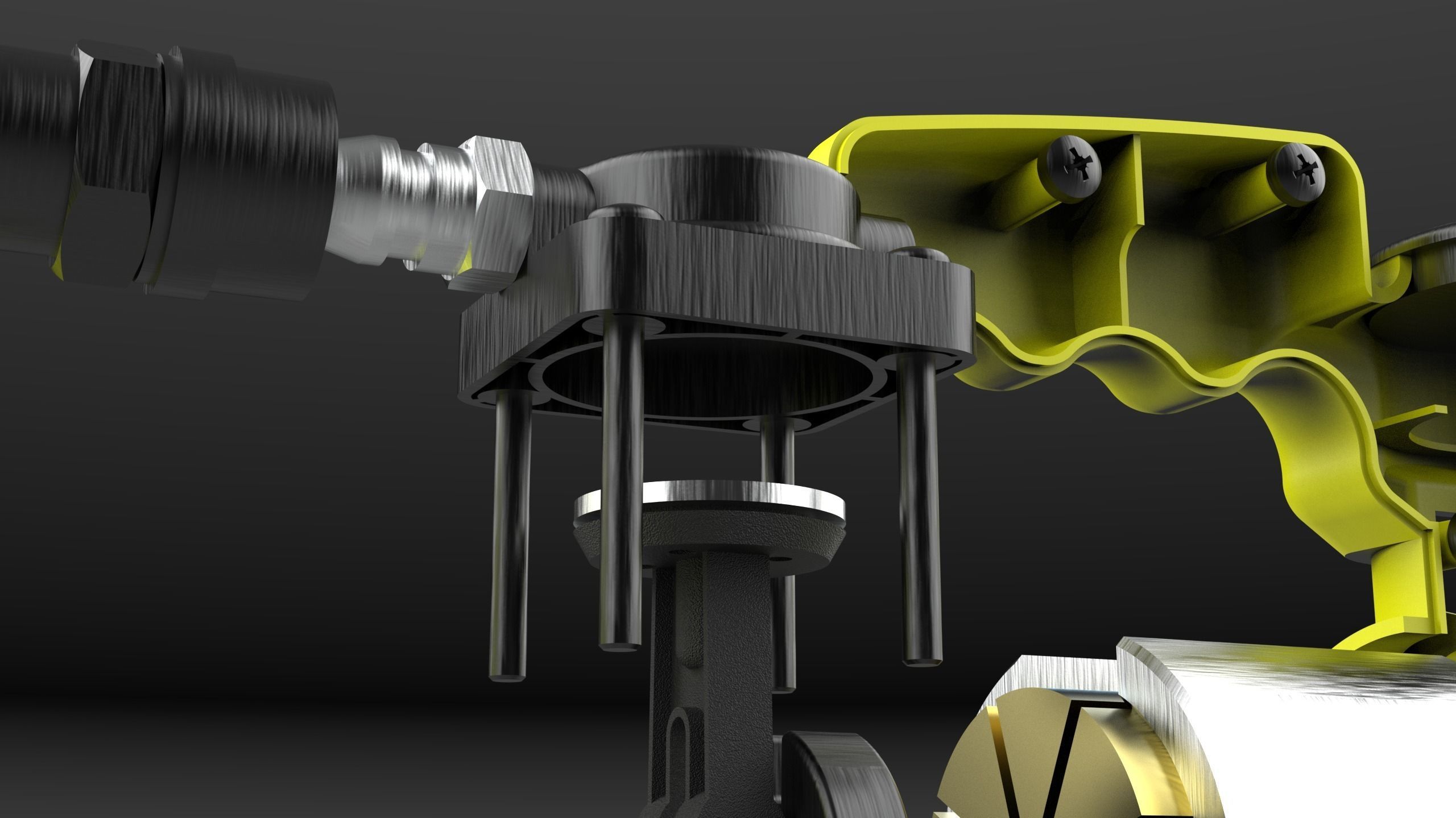 Mini Compressor 3D model animated | CGTrader