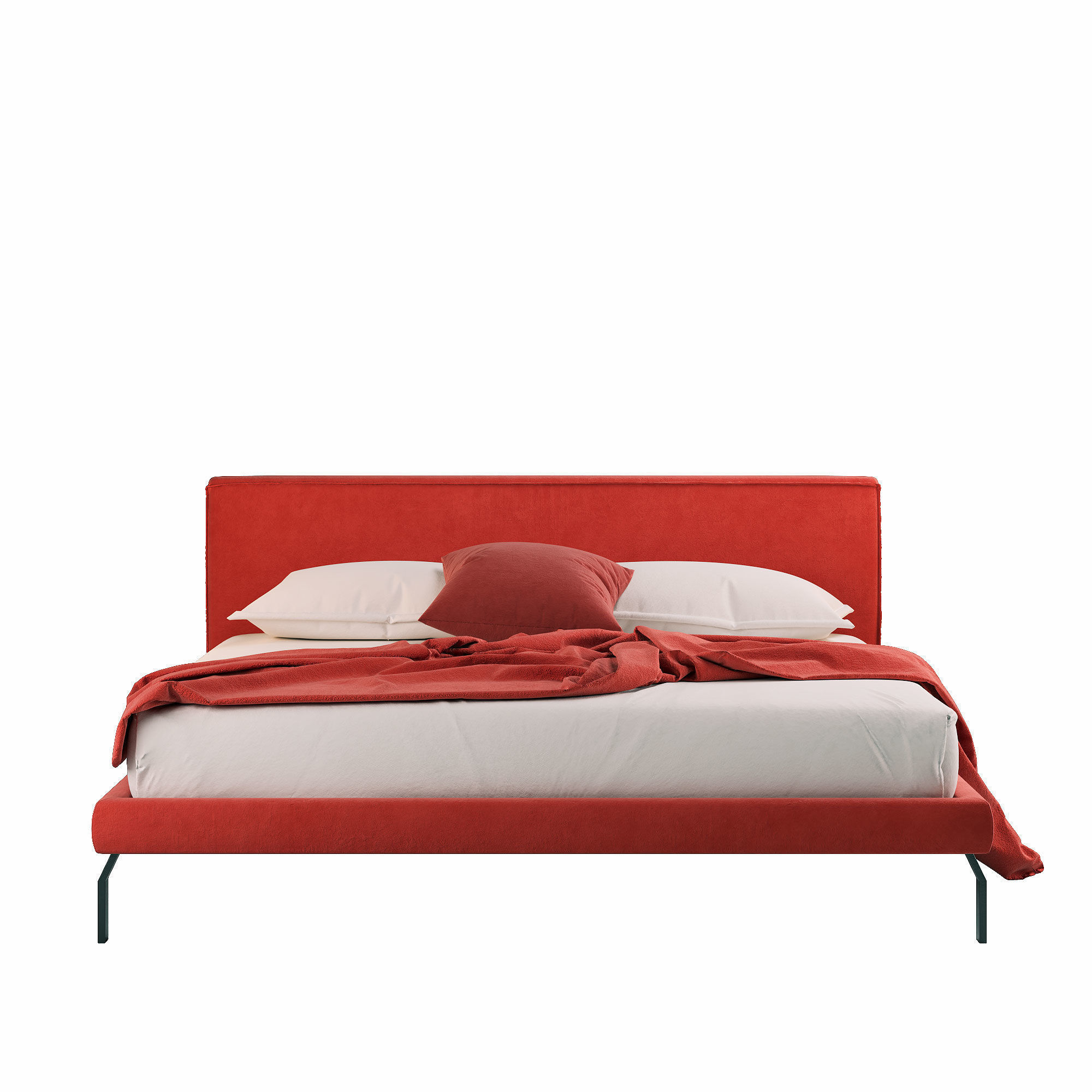 Terry Bed 3D model | CGTrader