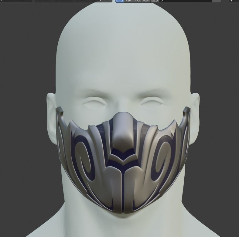 DMC Dante Gilgameah Balrog mask 3D printable 3D model 3D printable ...