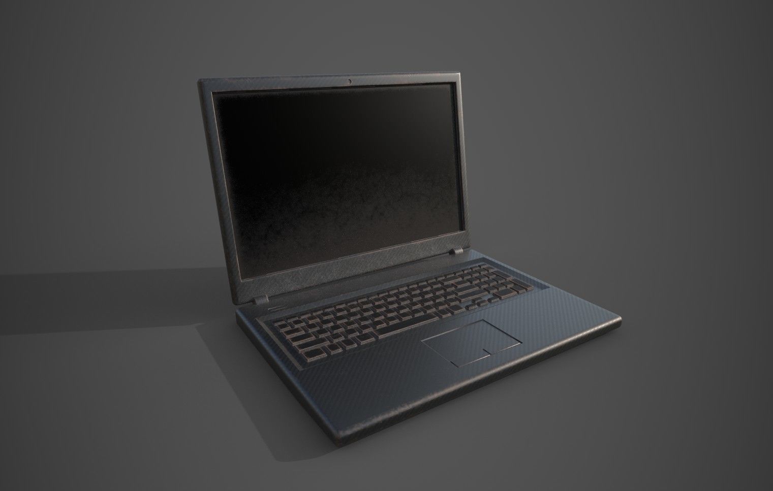 3D model low poly laptop clean and with dirt VR / AR / low-poly | CGTrader