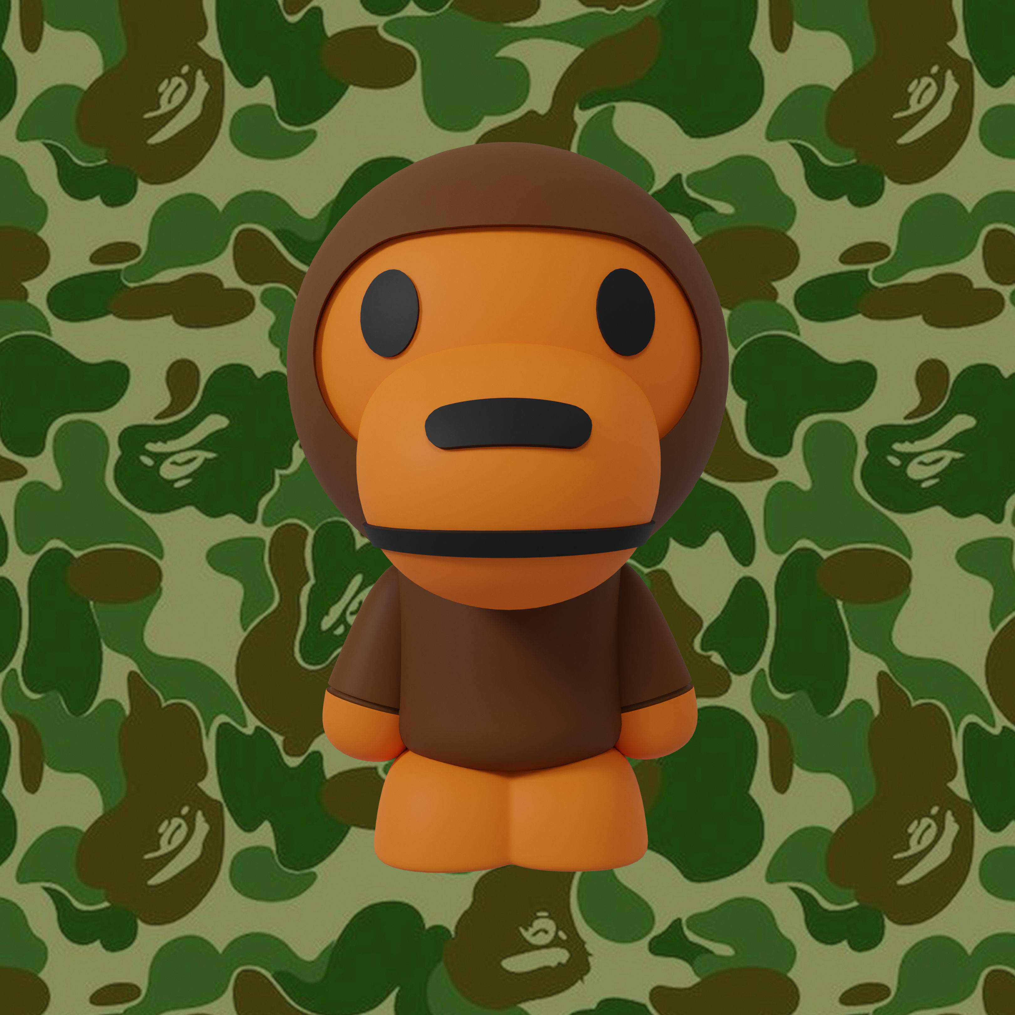 BAPE BABY MILO 3D MODEL 3D model | CGTrader