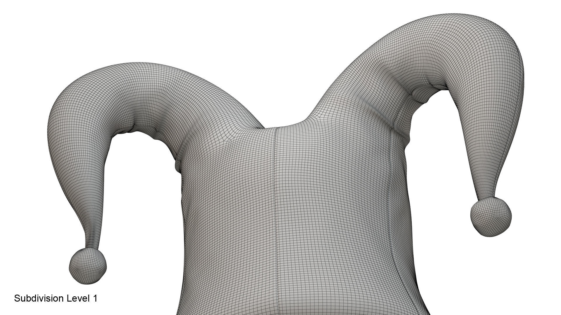 Jester hat 3D model | CGTrader