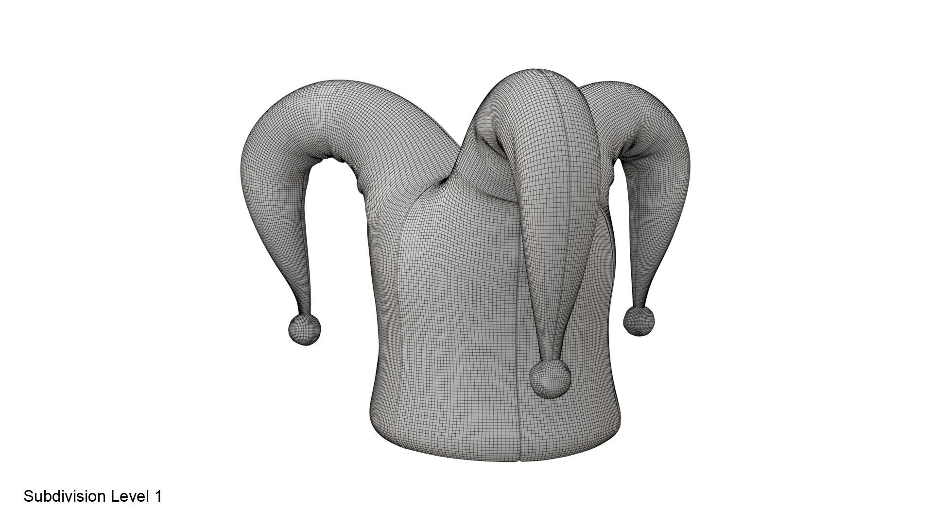 Jester hat 3D model | CGTrader