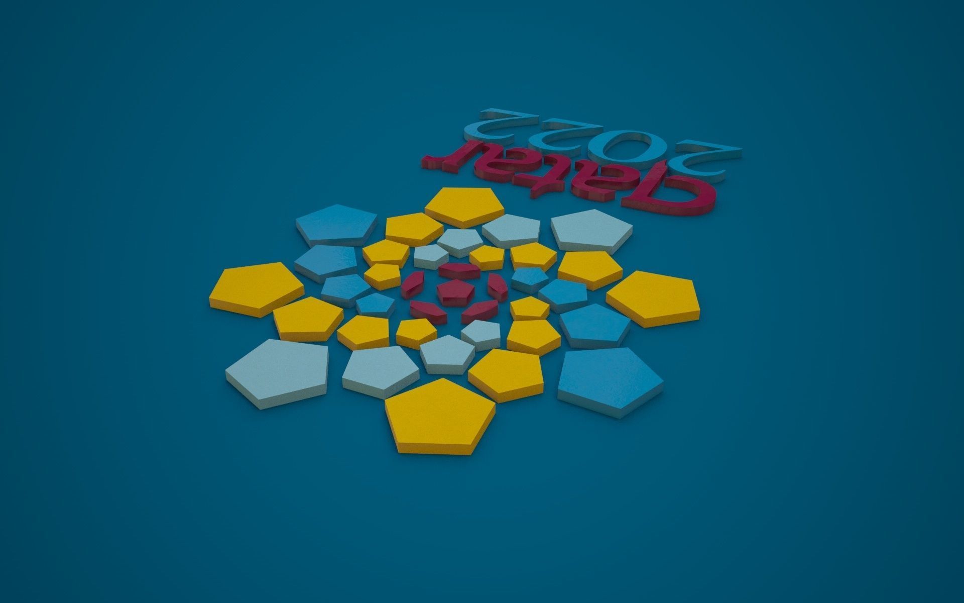 3D model FIFA 2022 Qatar Logo VR / AR / low-poly | CGTrader