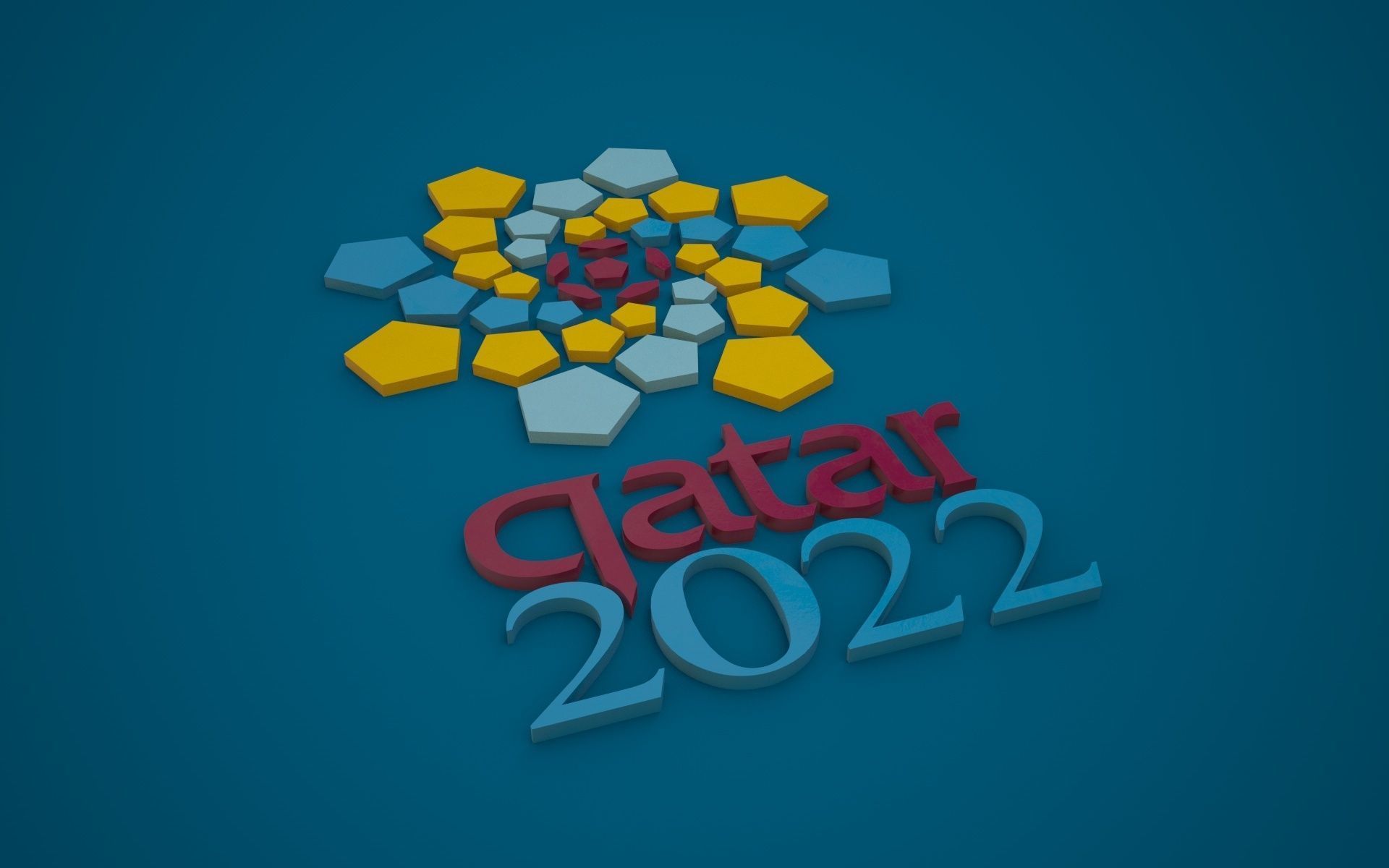 3D model FIFA 2022 Qatar Logo VR / AR / low-poly | CGTrader