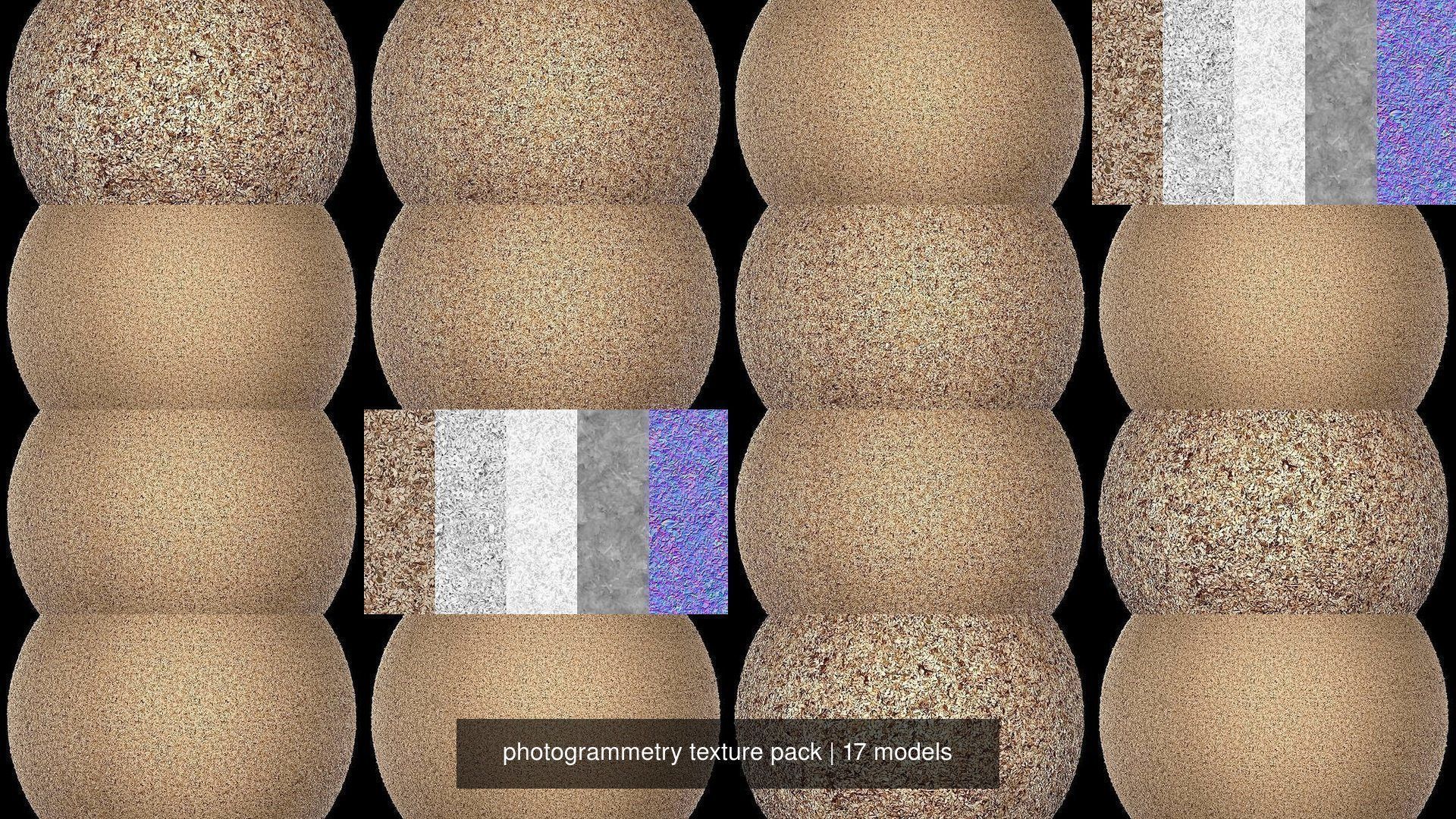 photogrammetry texture pack 3D Model Collection | CGTrader