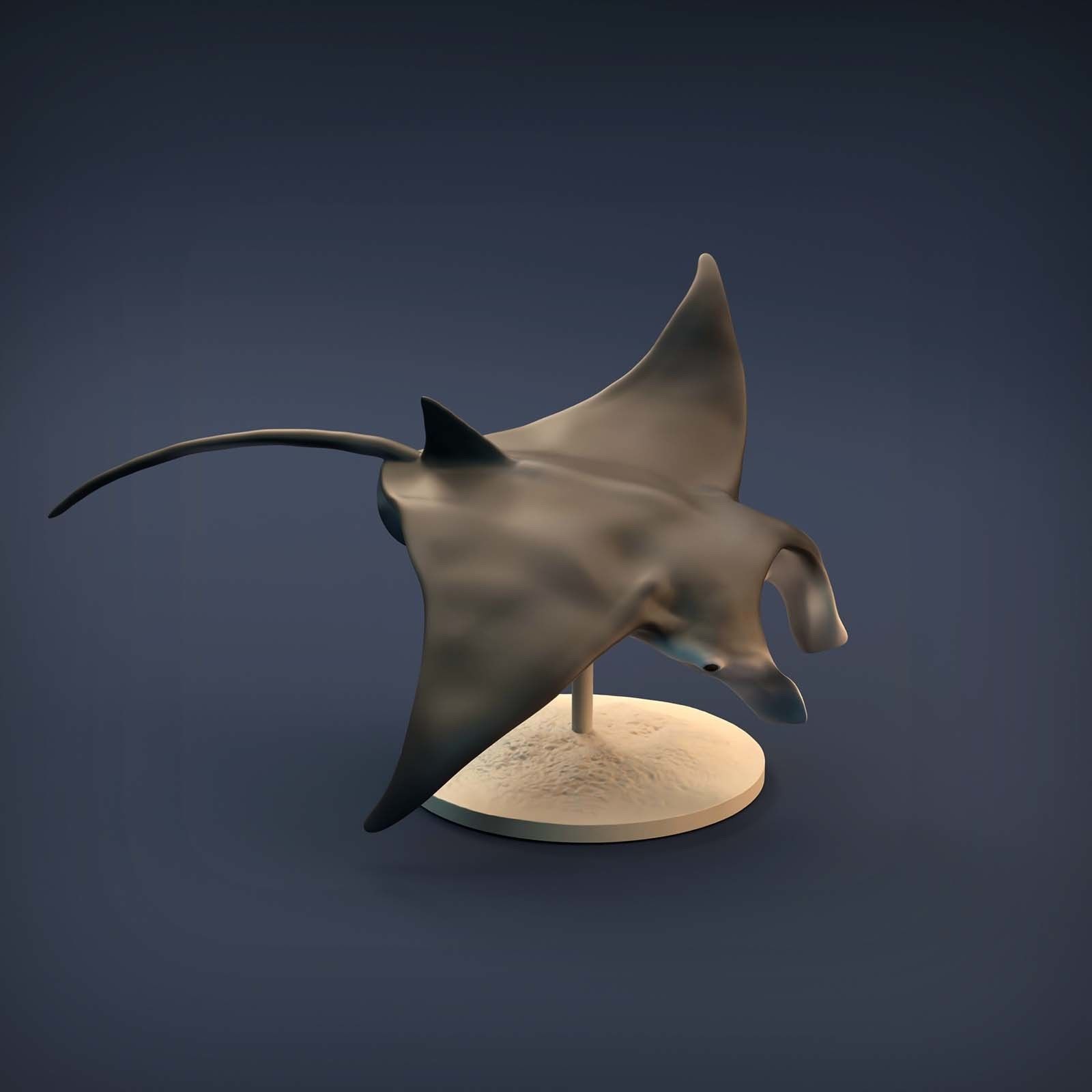 Manta Ray for 3D printing 3D model 3D printable | CGTrader