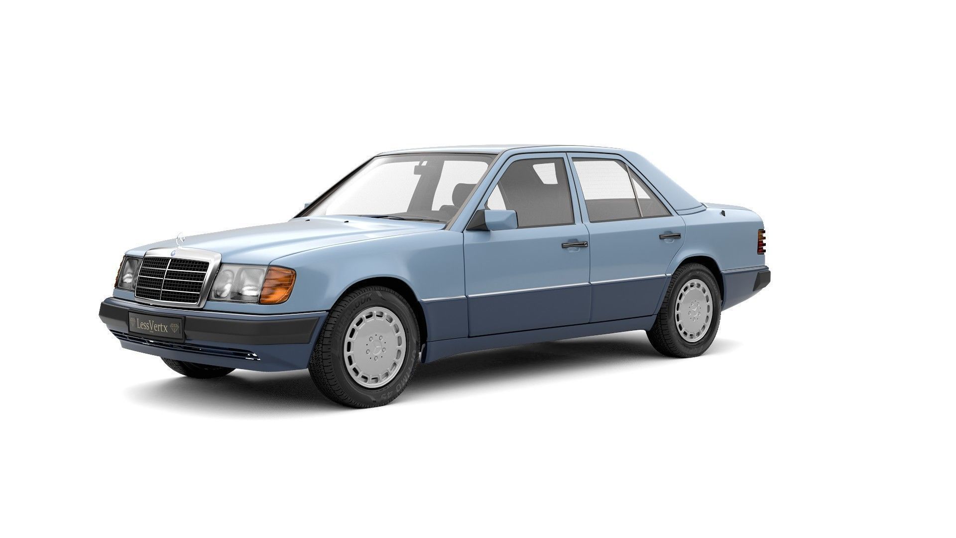 Mercedes-Benz 230E w124 3D model | CGTrader