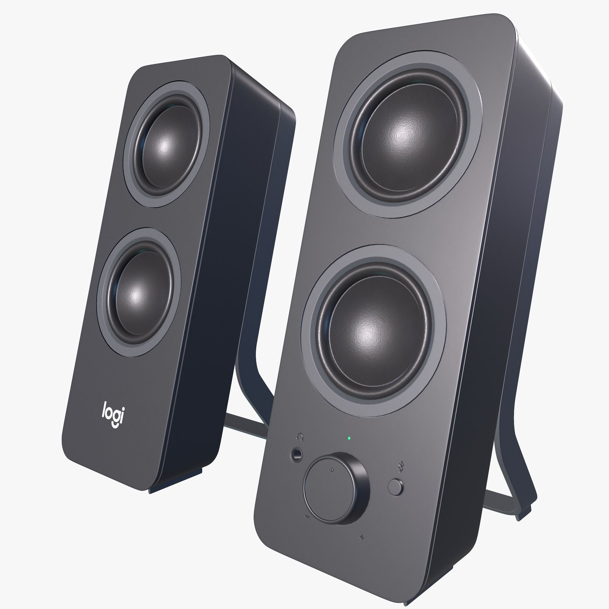 Logitech Speakers Z207 3D model | CGTrader