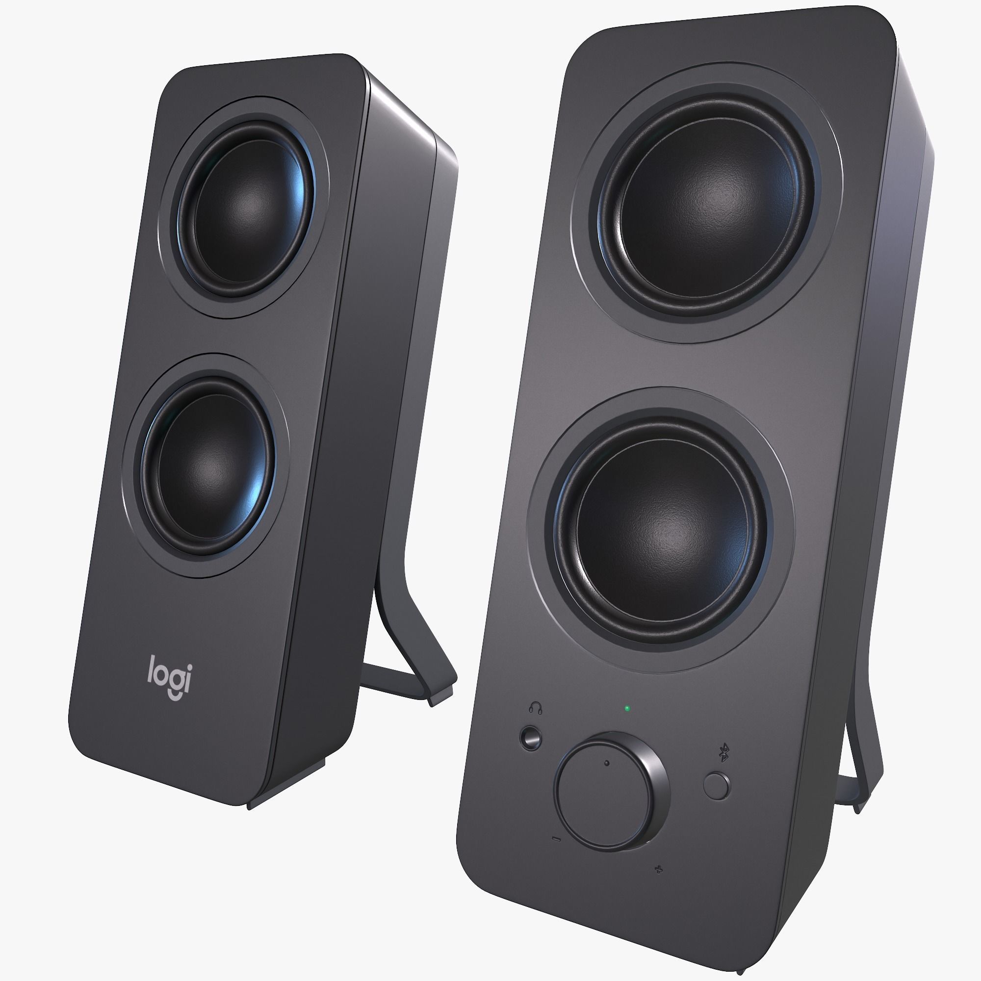 Logitech Speakers Z207 3D model | CGTrader