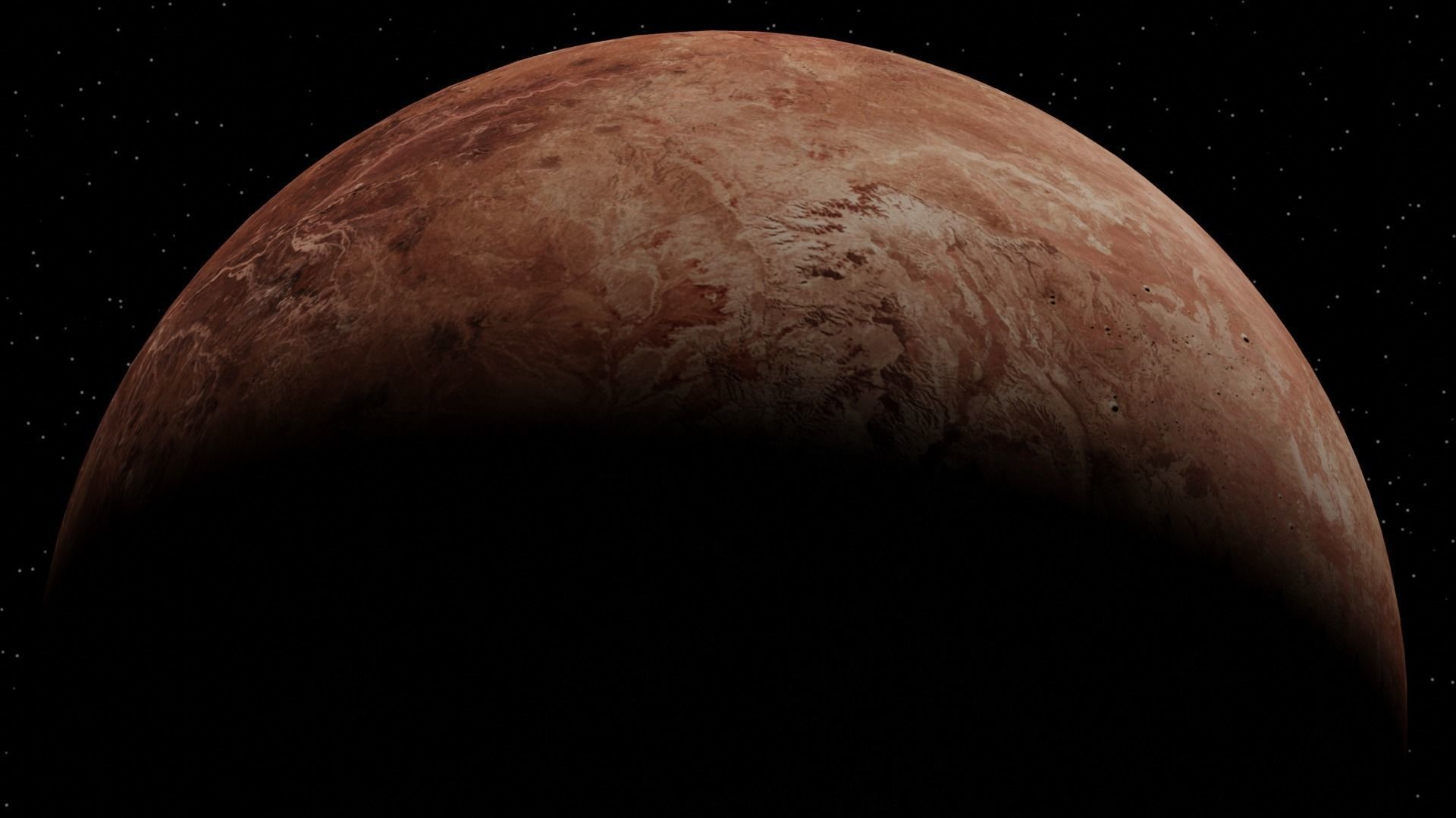 3D model MakeMake dwarf-planet textured 3d model VR / AR / low-poly ...