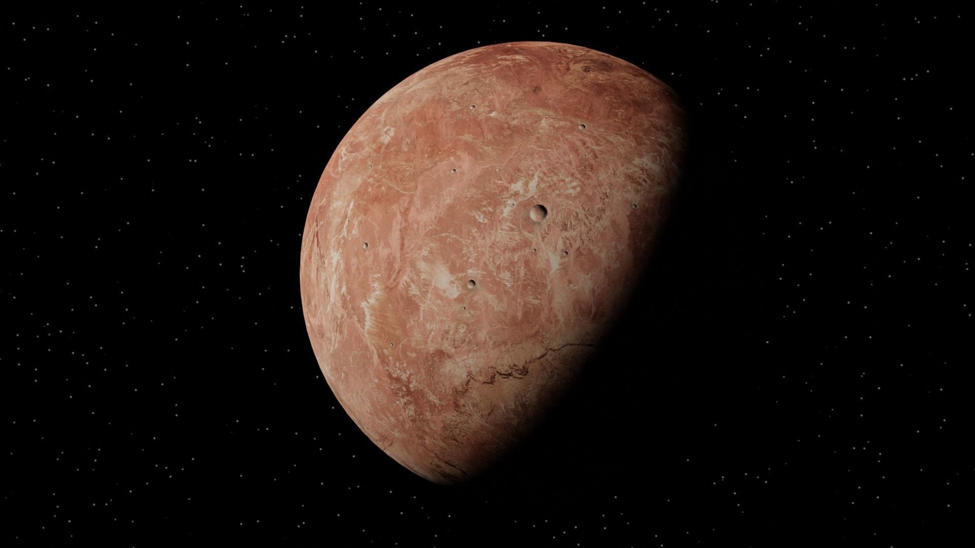 3D model MakeMake dwarf-planet textured 3d model VR / AR / low-poly | CGTrader