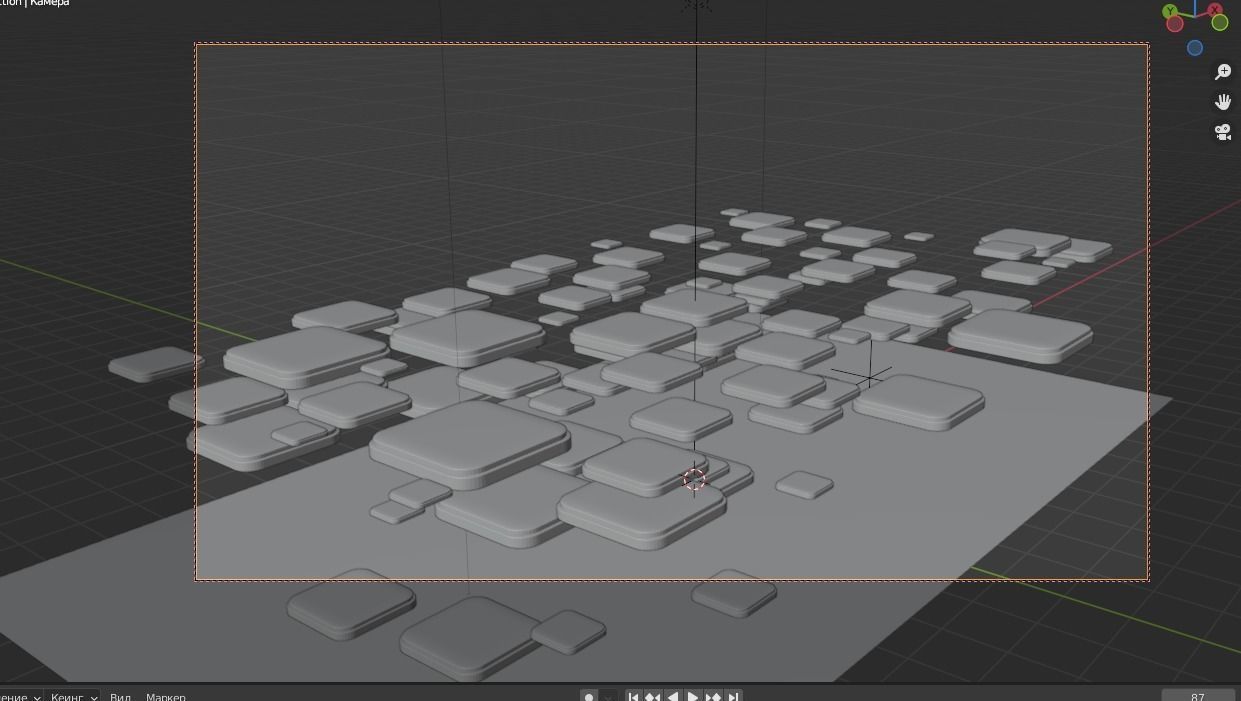 Many cubes 3D model animated | CGTrader