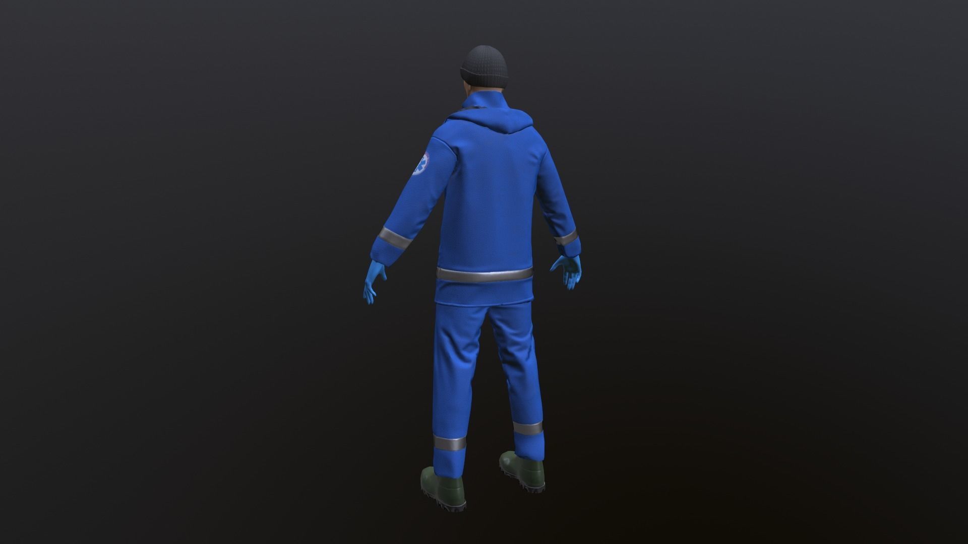 3D model Medical worker VR / AR / low-poly | CGTrader