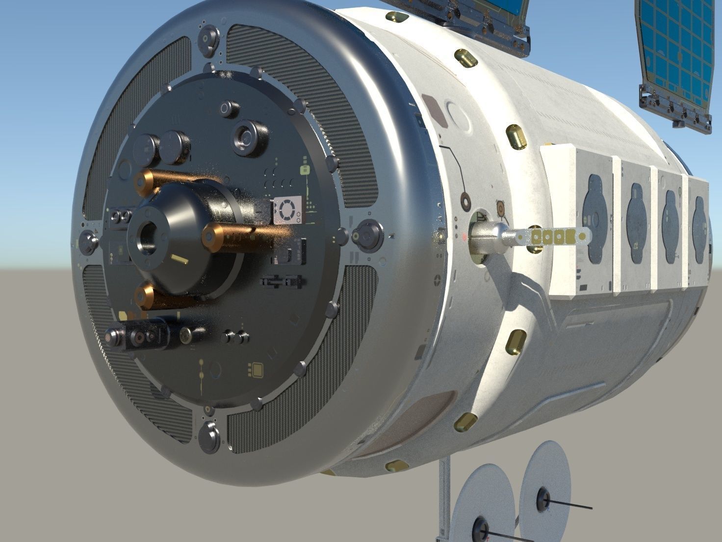 space satellite orbit earth 3D model | CGTrader