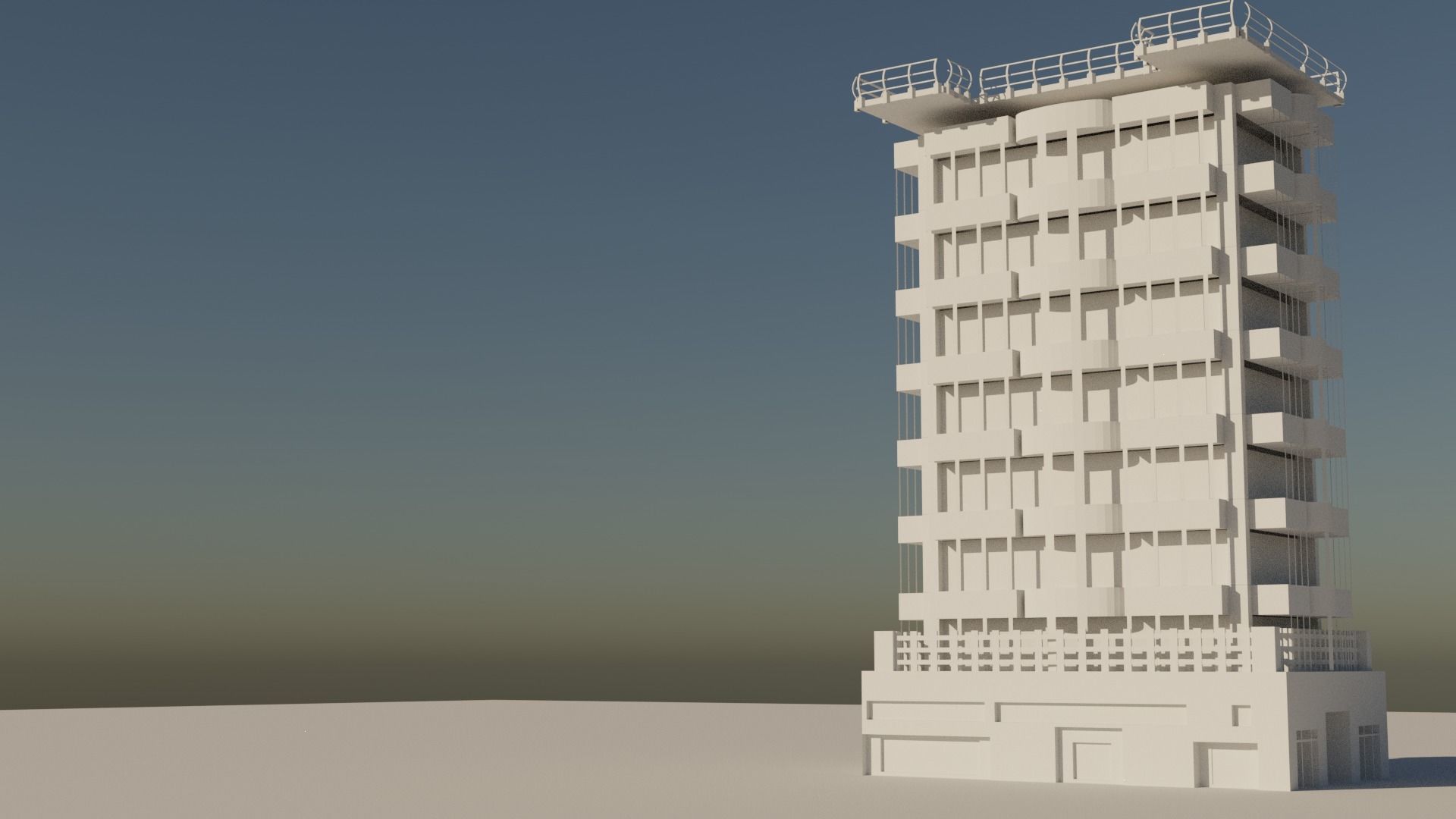 4 MODELOS DE EDIFICIOS 3D model | CGTrader