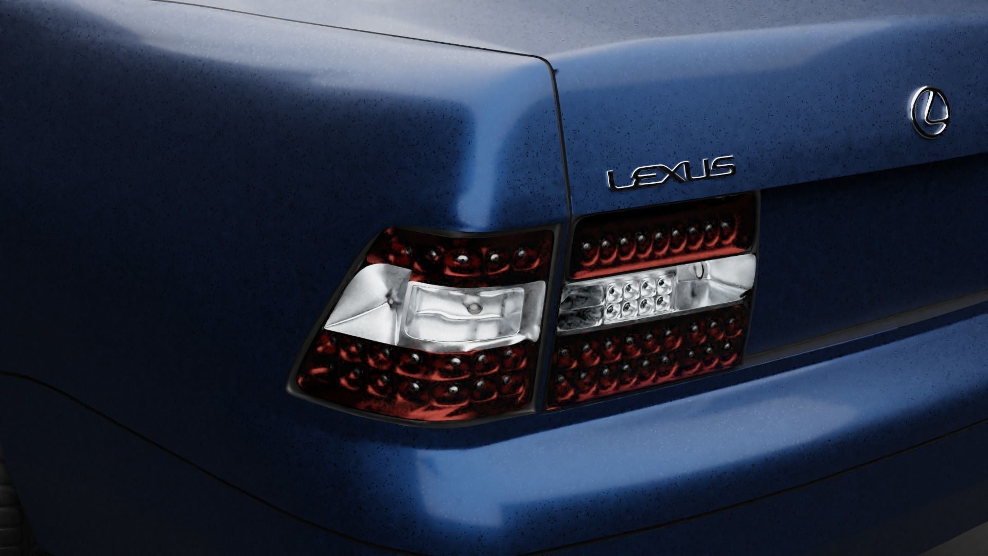 Lexus LS400 ucf 20 3D model | CGTrader