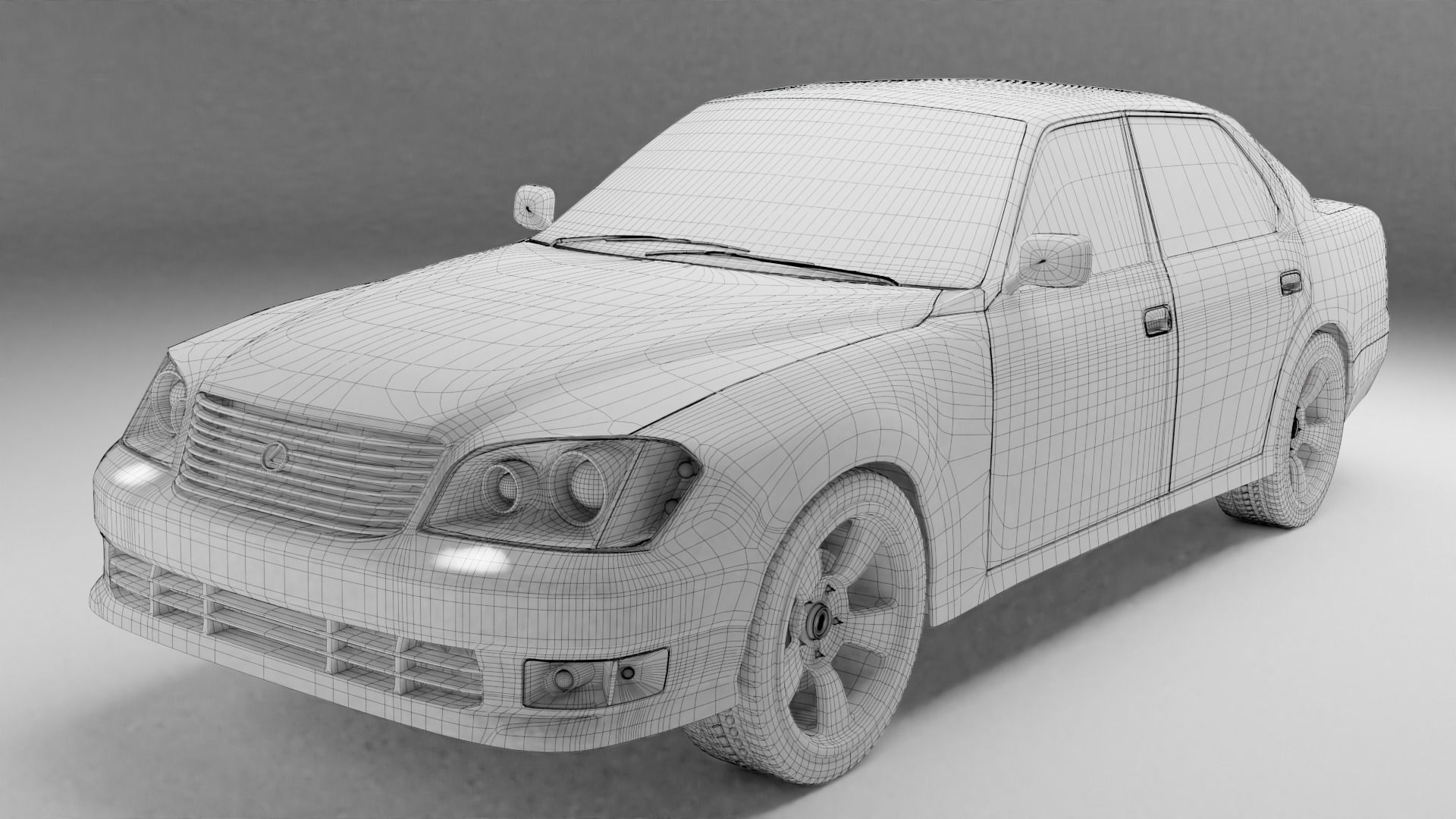 Lexus LS400 ucf 20 3D model | CGTrader