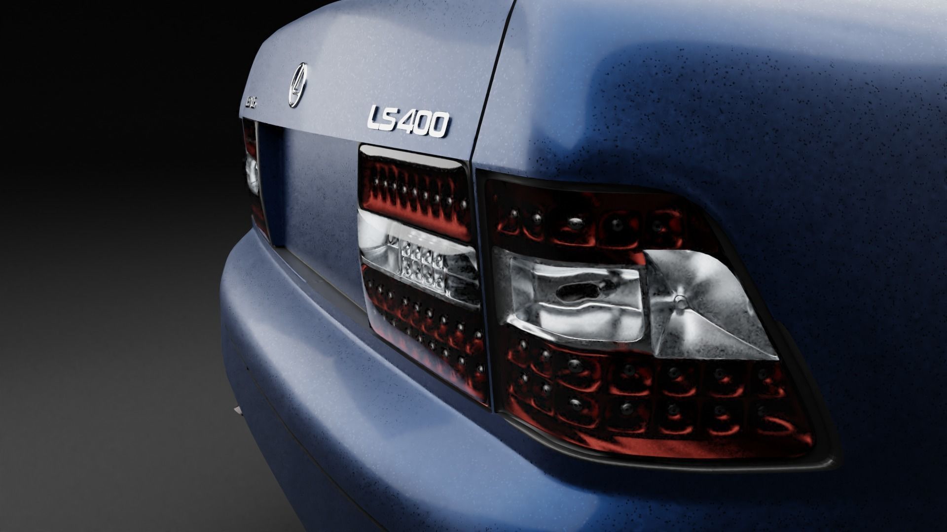 Lexus LS400 ucf 20 3D model | CGTrader