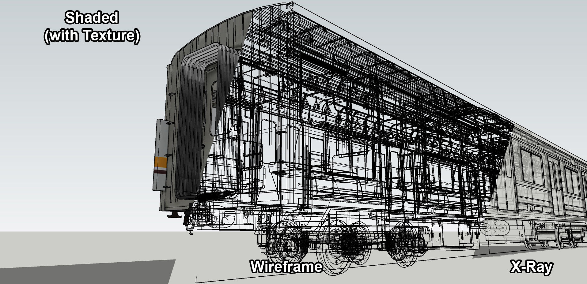 JR 205 Marchen Musashino TRAINCAB ONLY 3D model animated | CGTrader