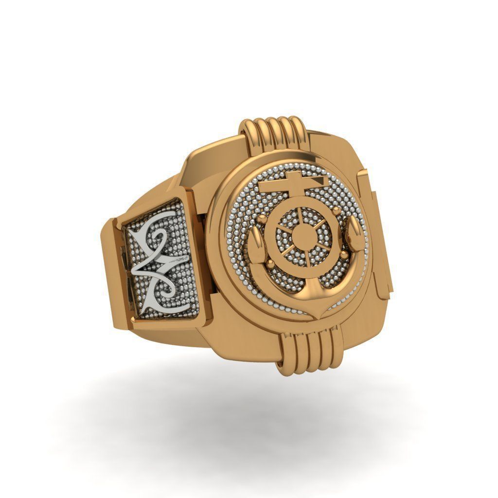 Signet Ring 3d Printable Model 3D model 3D printable | CGTrader