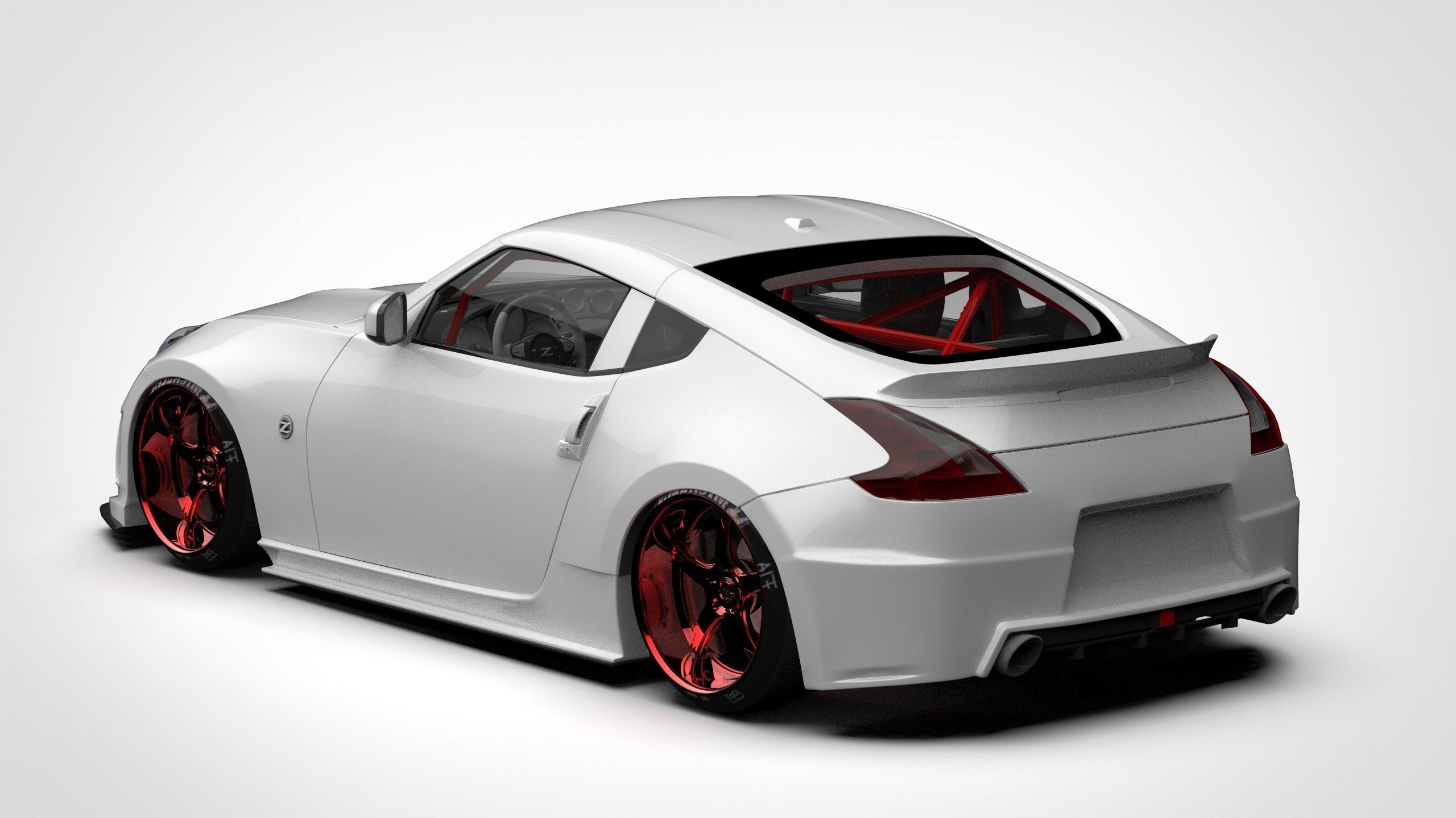 Nissan 370Z Weber Sports Bodykit 3D model | CGTrader