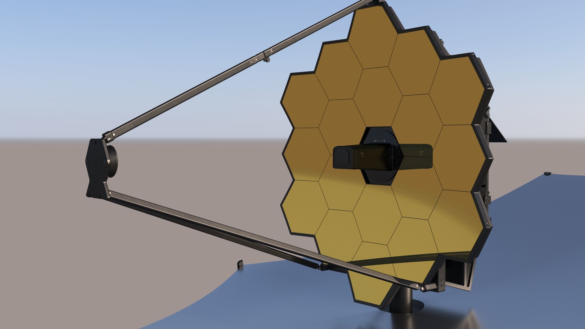 james webb space telescope 3D model | CGTrader