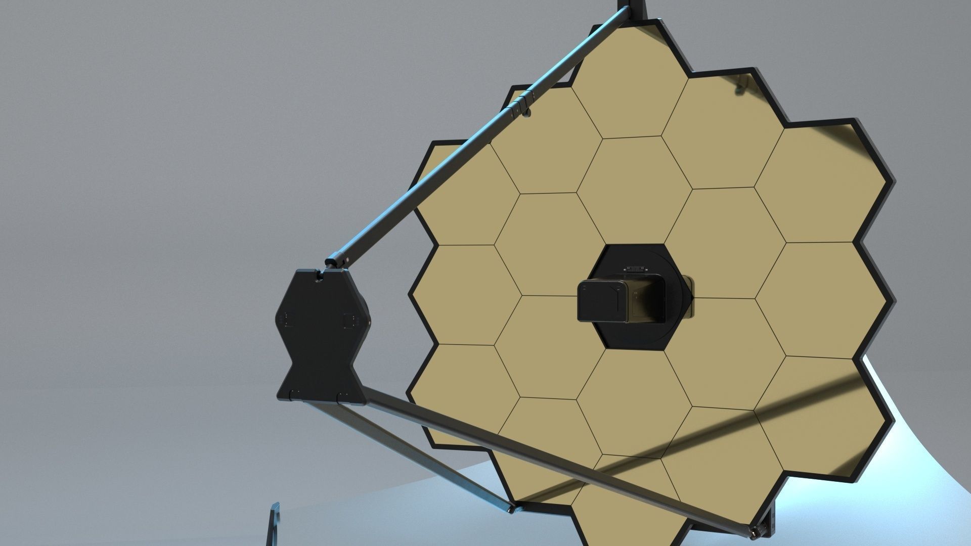 james webb space telescope 3D model | CGTrader