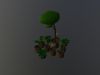 Low Poly Plants tree in middle of field free VR / AR / low-poly 3D ...