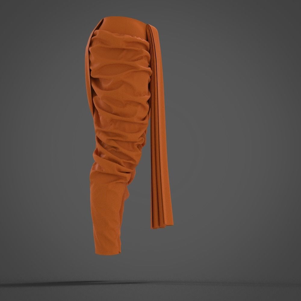 Dhoti Dress type-1 3D model | CGTrader