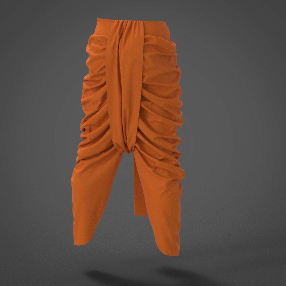 Dhoti Dress type-1 3D model | CGTrader