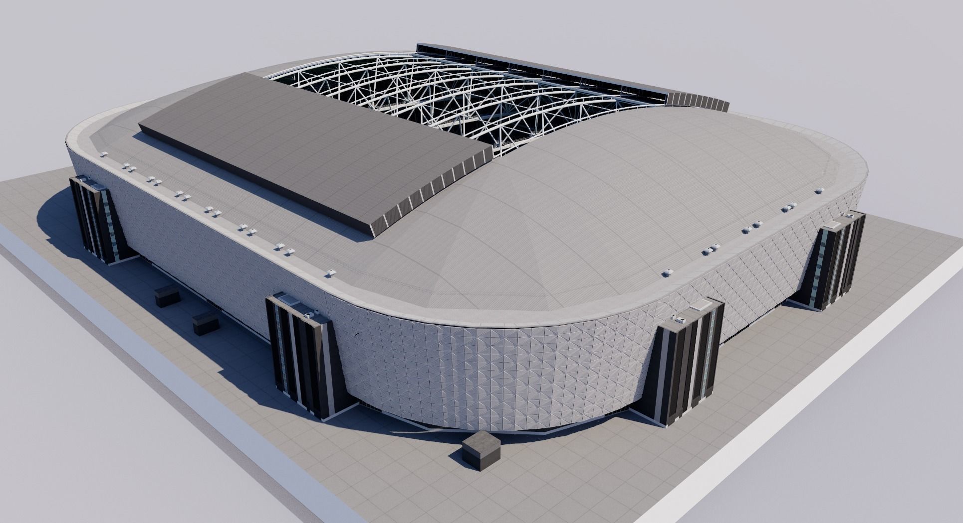 Friends Arena - Stockholm Sweden 3D model | CGTrader