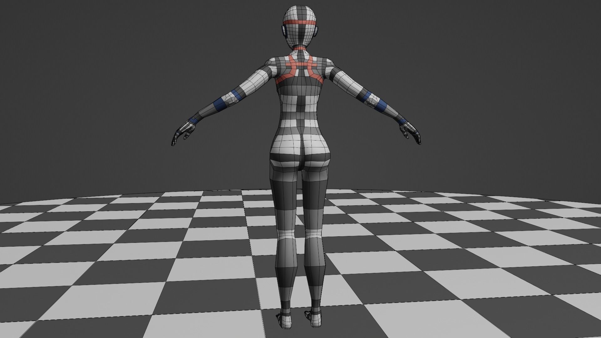 3D model Female Body - Topology VR / AR / low-poly | CGTrader