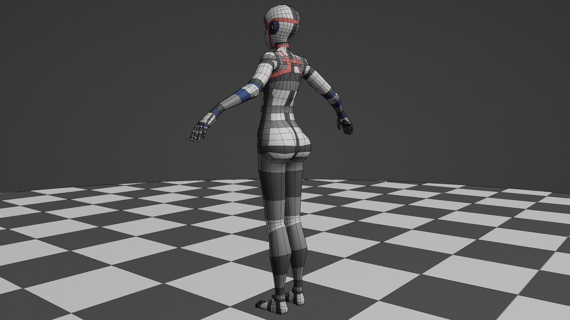 3D model Female Body - Topology VR / AR / low-poly | CGTrader
