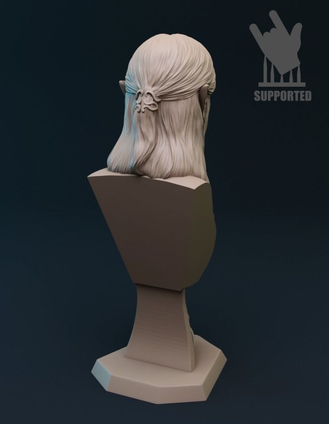 Elf princess 3D model 3D printable | CGTrader