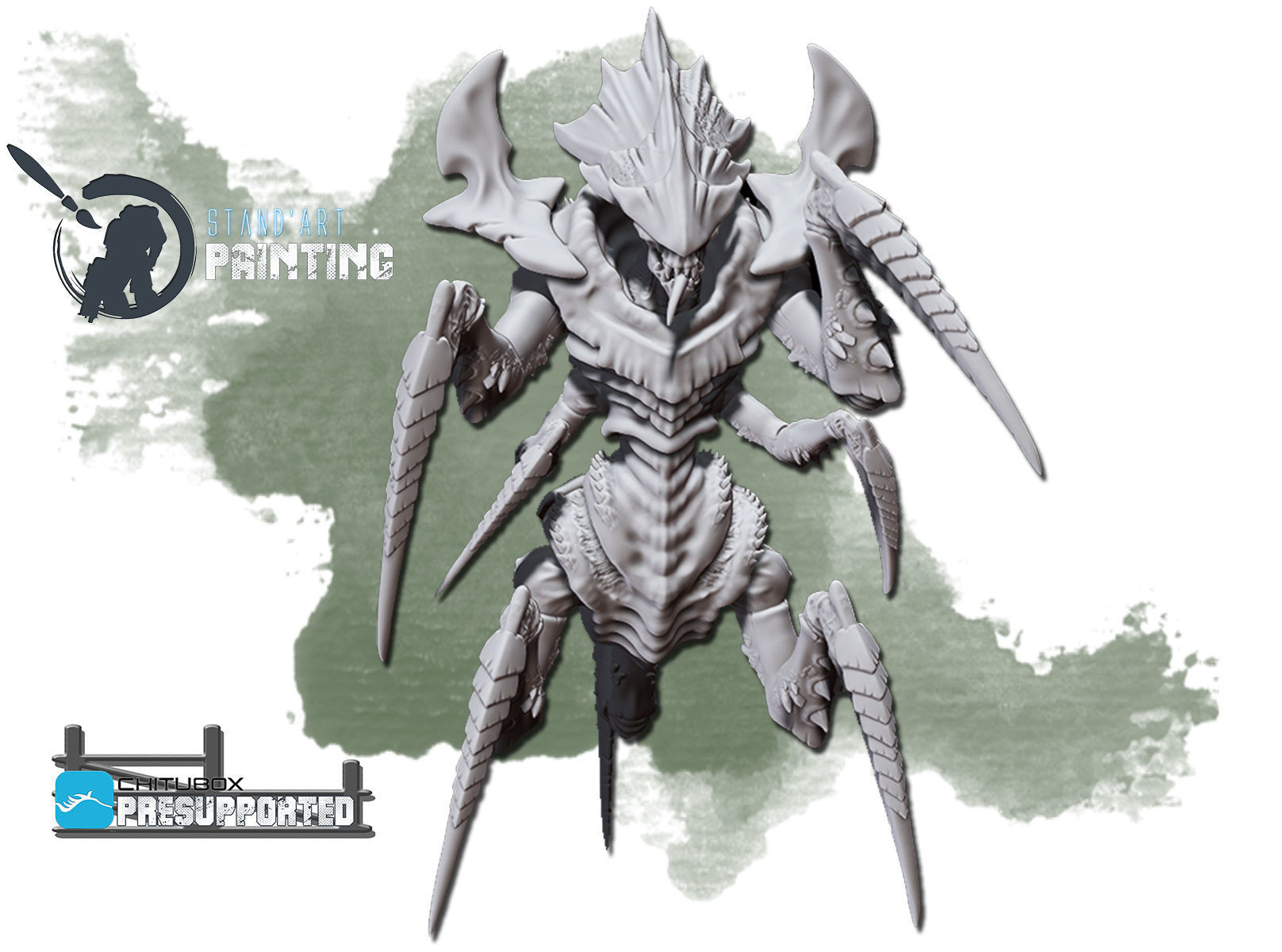 Keepers alien figure 3D model | CGTrader