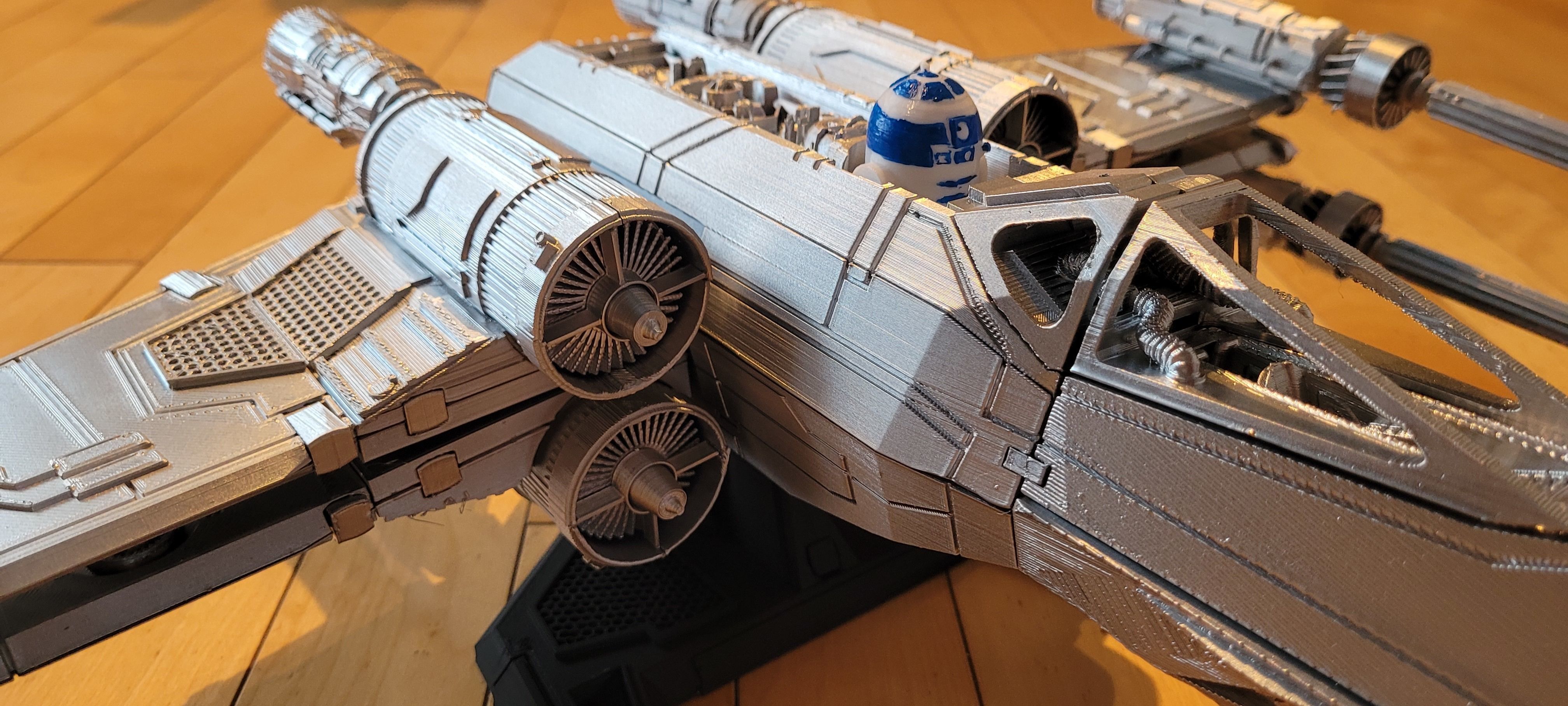 X-WING Model Kit STL files 3D model 3D printable | CGTrader