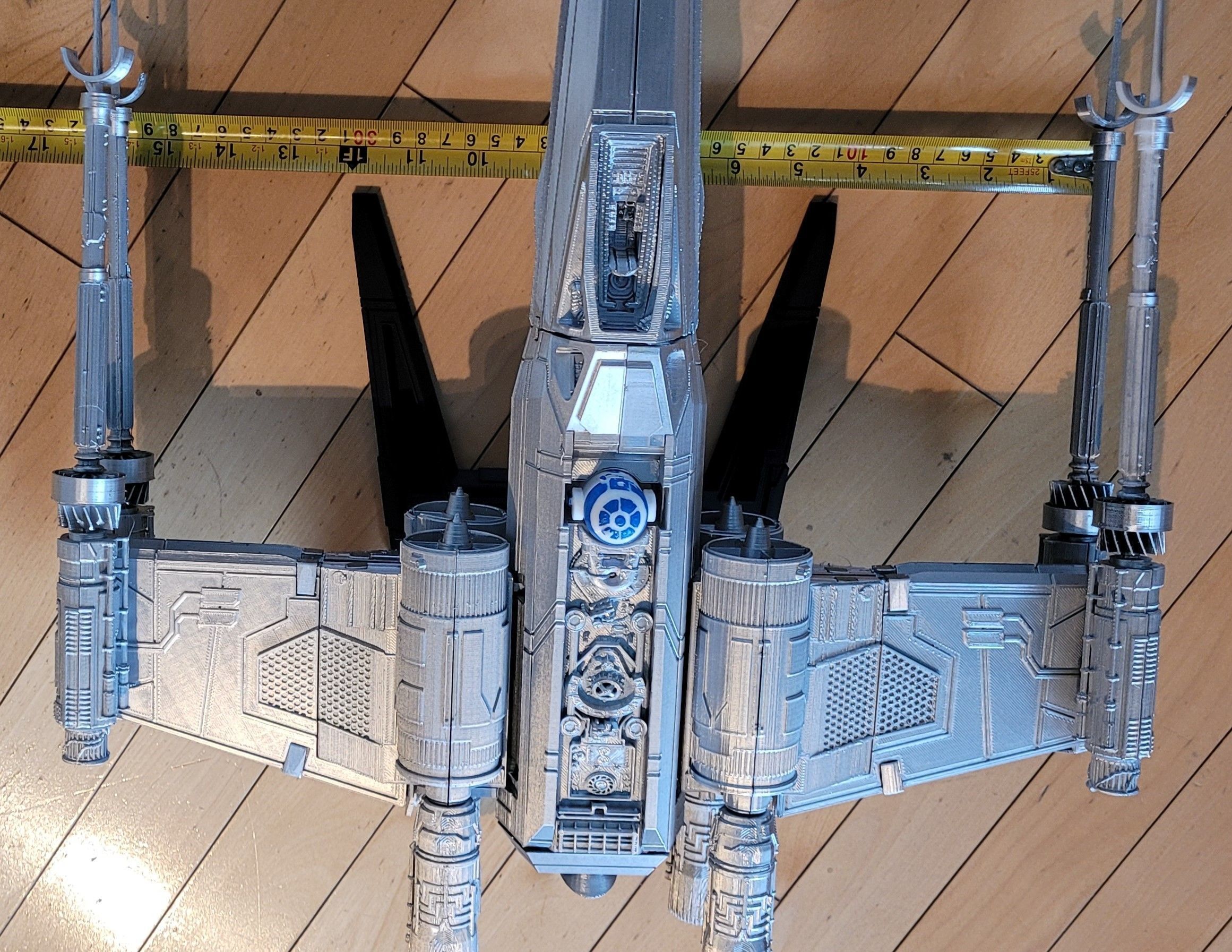 X-WING Model Kit STL files 3D model 3D printable | CGTrader