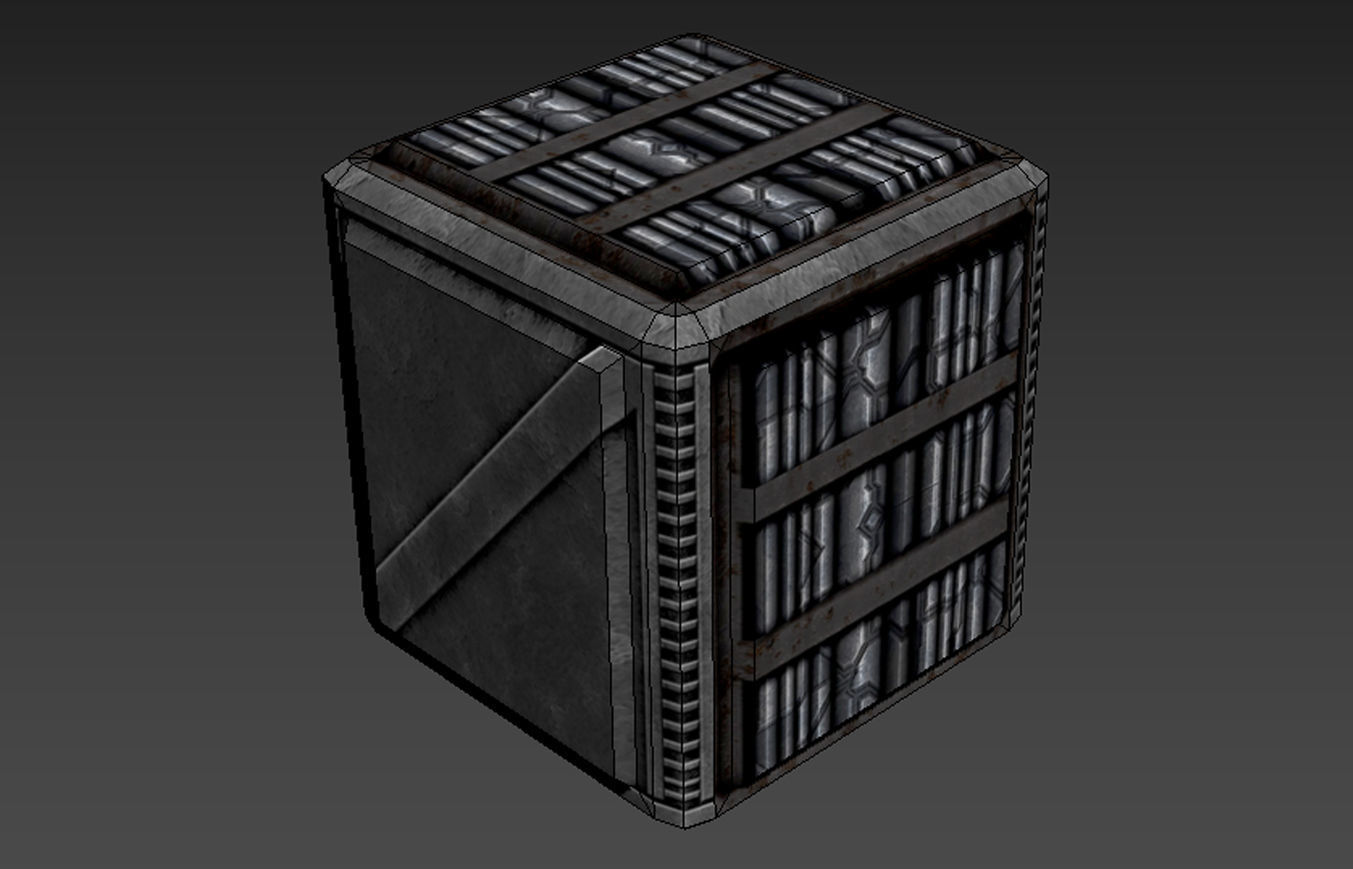 3D model Sci-fi Blocks- Low Poly - Game Ready VR / AR / low-poly | CGTrader