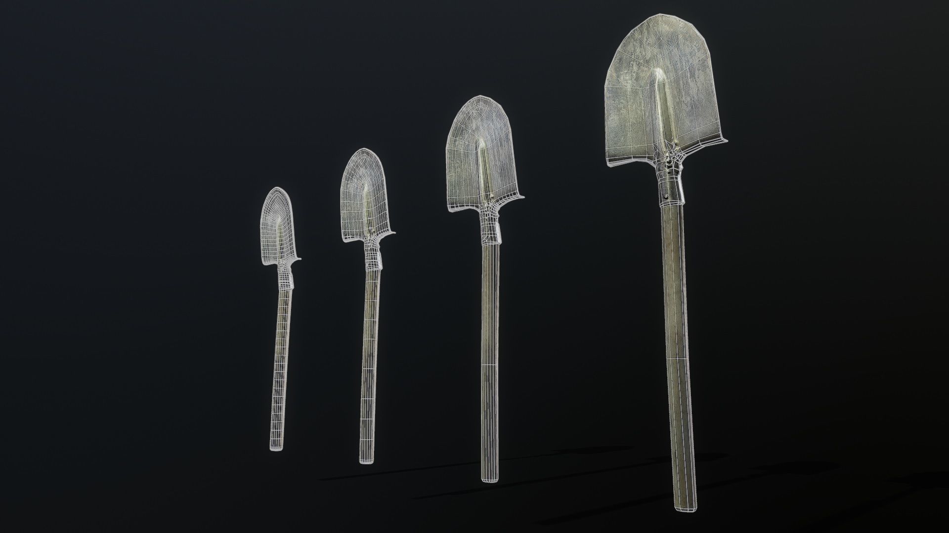 3D model 3D Scan Small Shovel VR / AR / low-poly | CGTrader