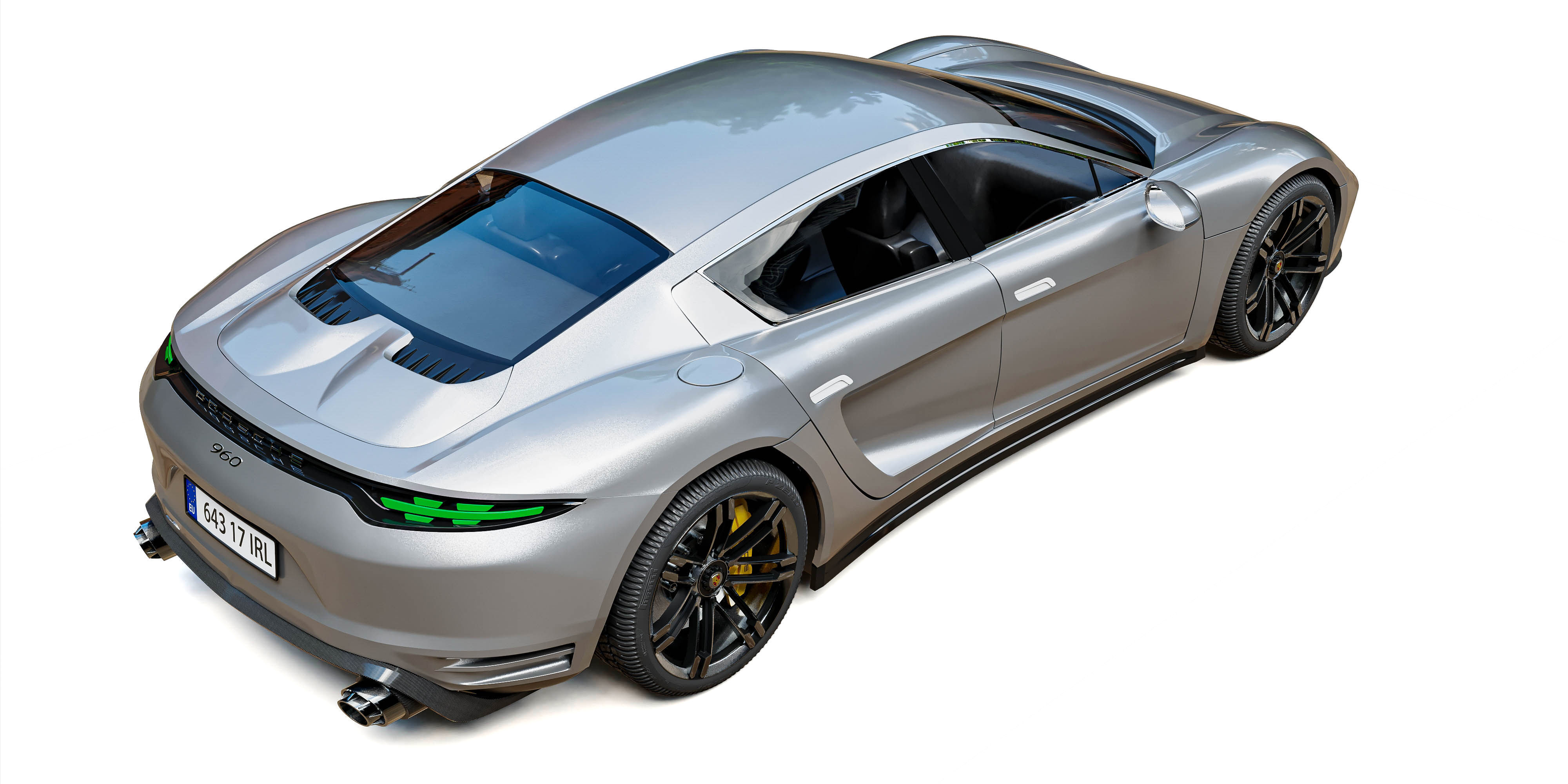 Porsche 960 Turismo 2021 3D model | CGTrader