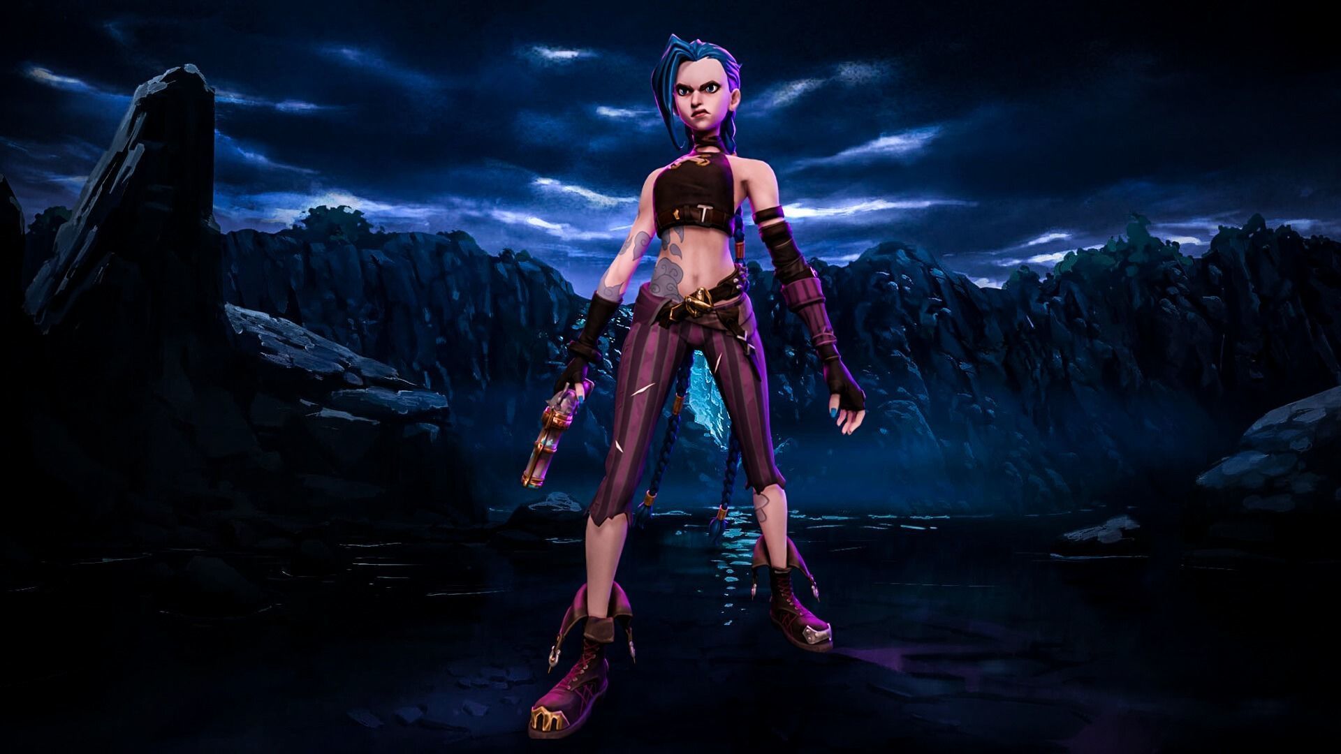 Jinx Character Rig Blender UPDATED free 3D model animated rigged | CGTrader