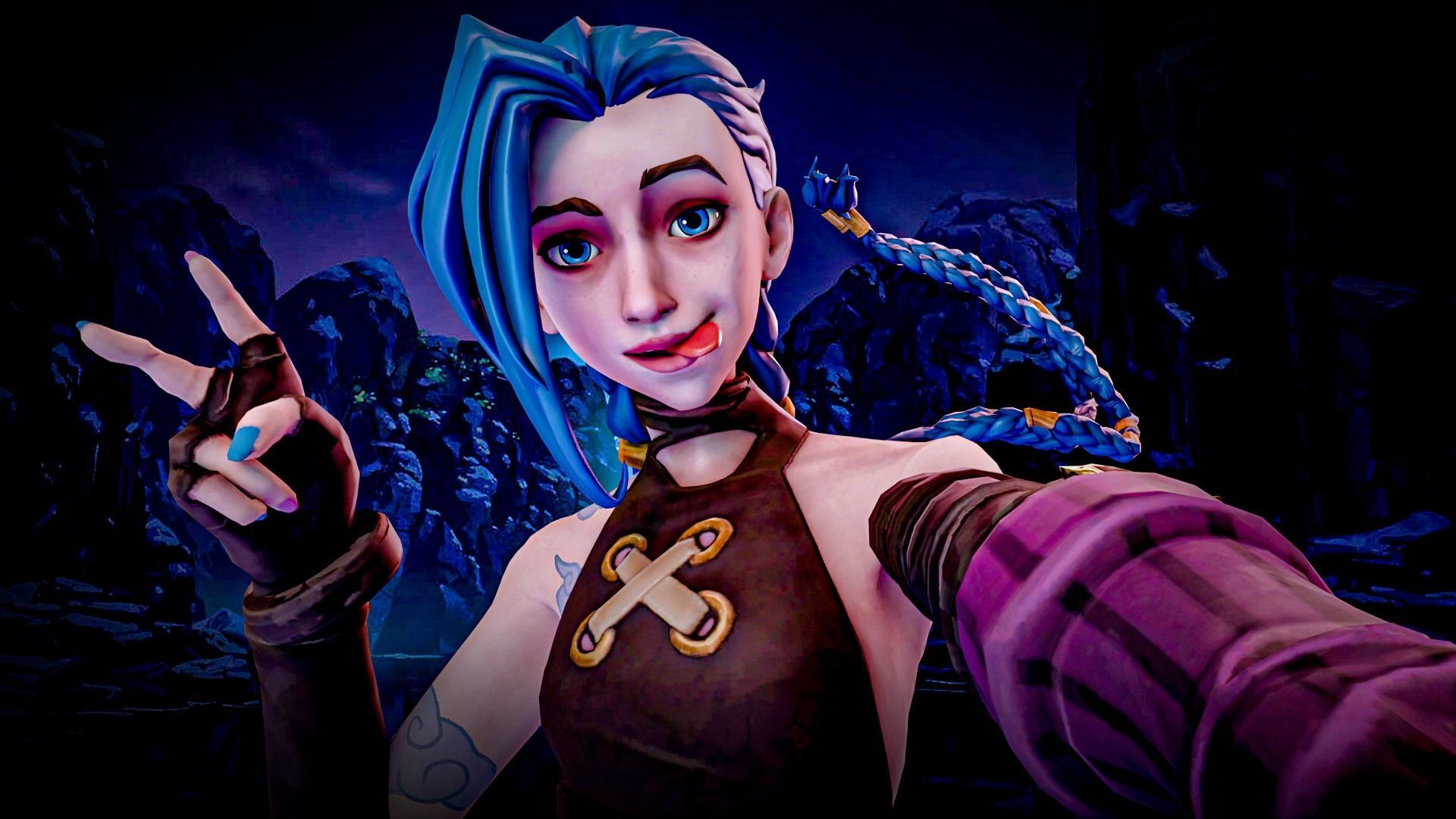 Jinx Character Rig Blender UPDATED free 3D model animated rigged | CGTrader