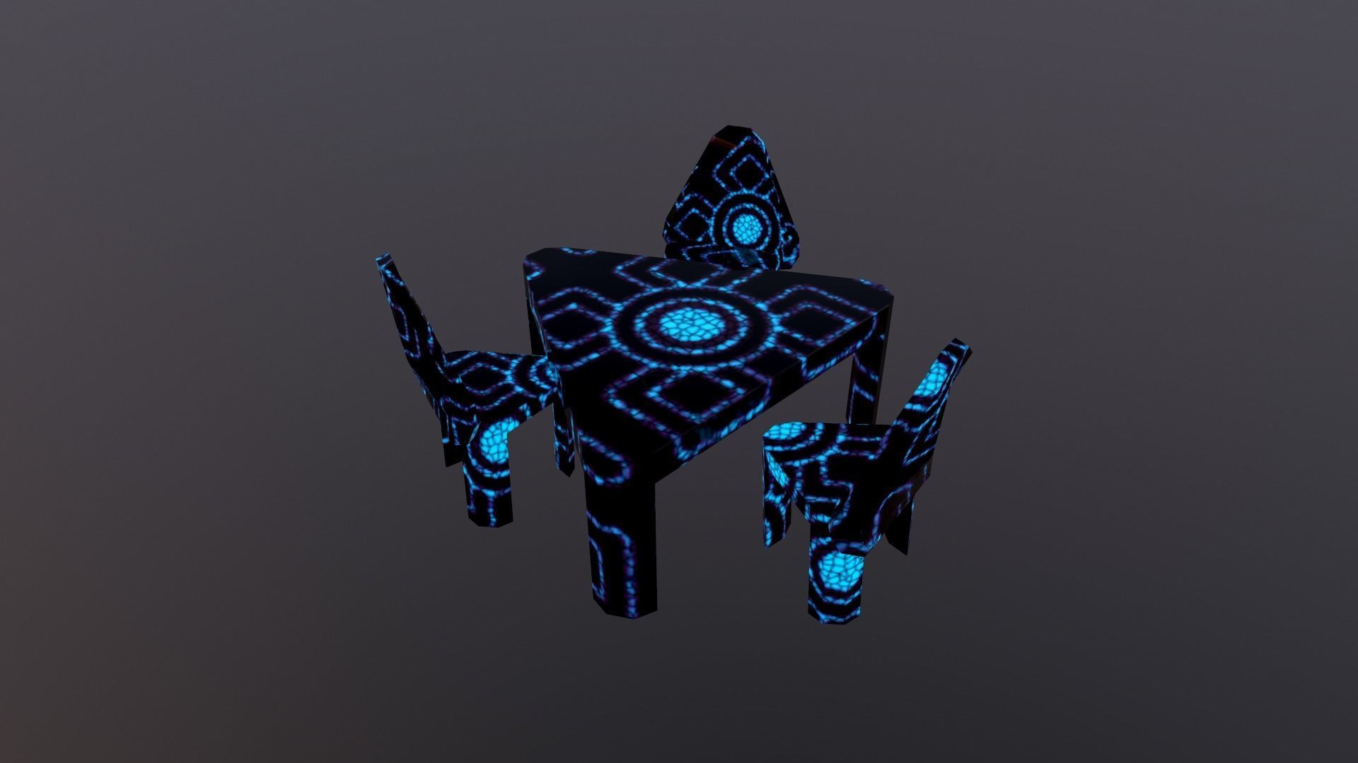 Low Poly Sci-Fi Table free VR / AR / low-poly 3D model | CGTrader