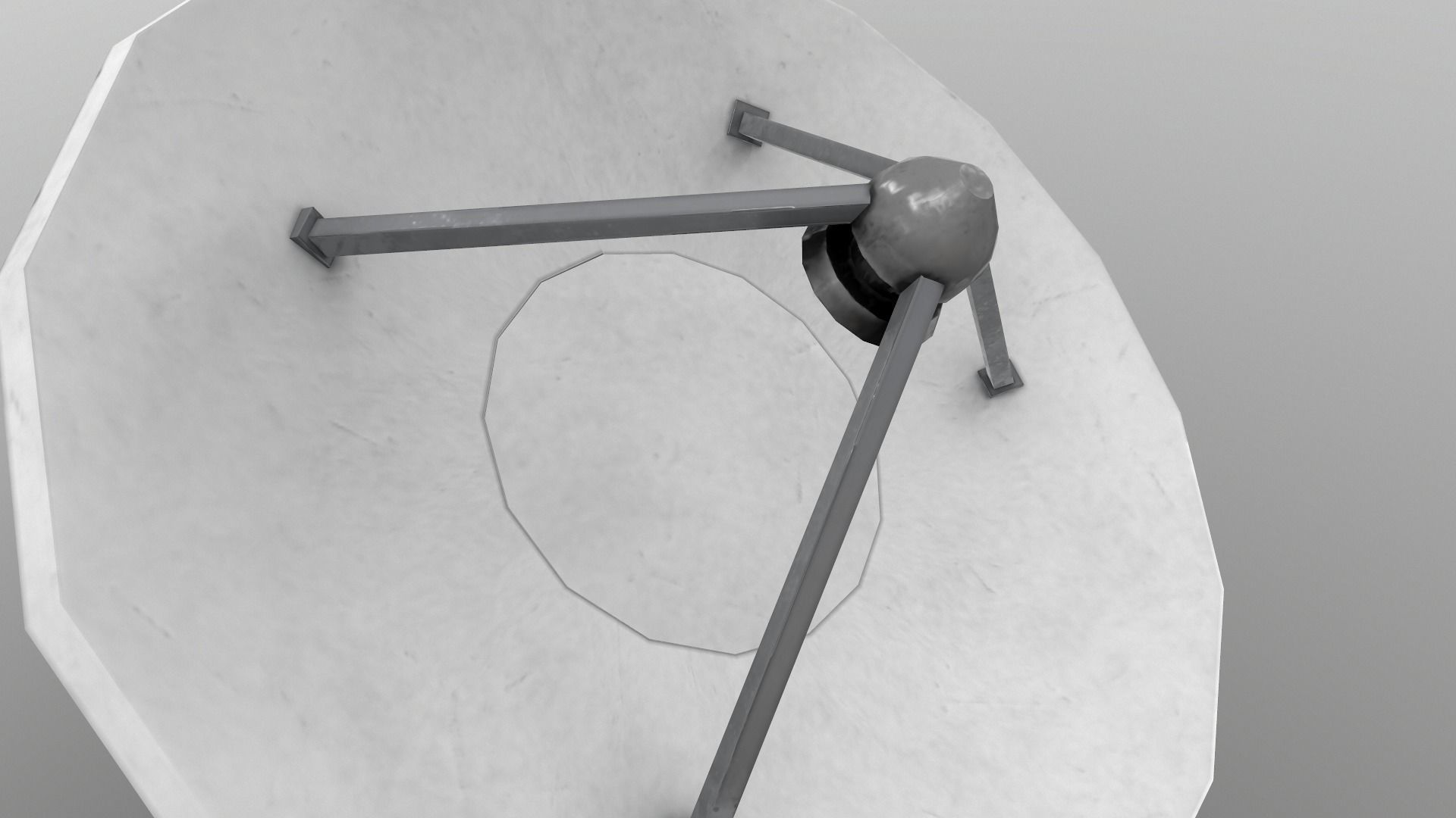 Low Poly Radio Dish free VR / AR / low-poly 3D model | CGTrader