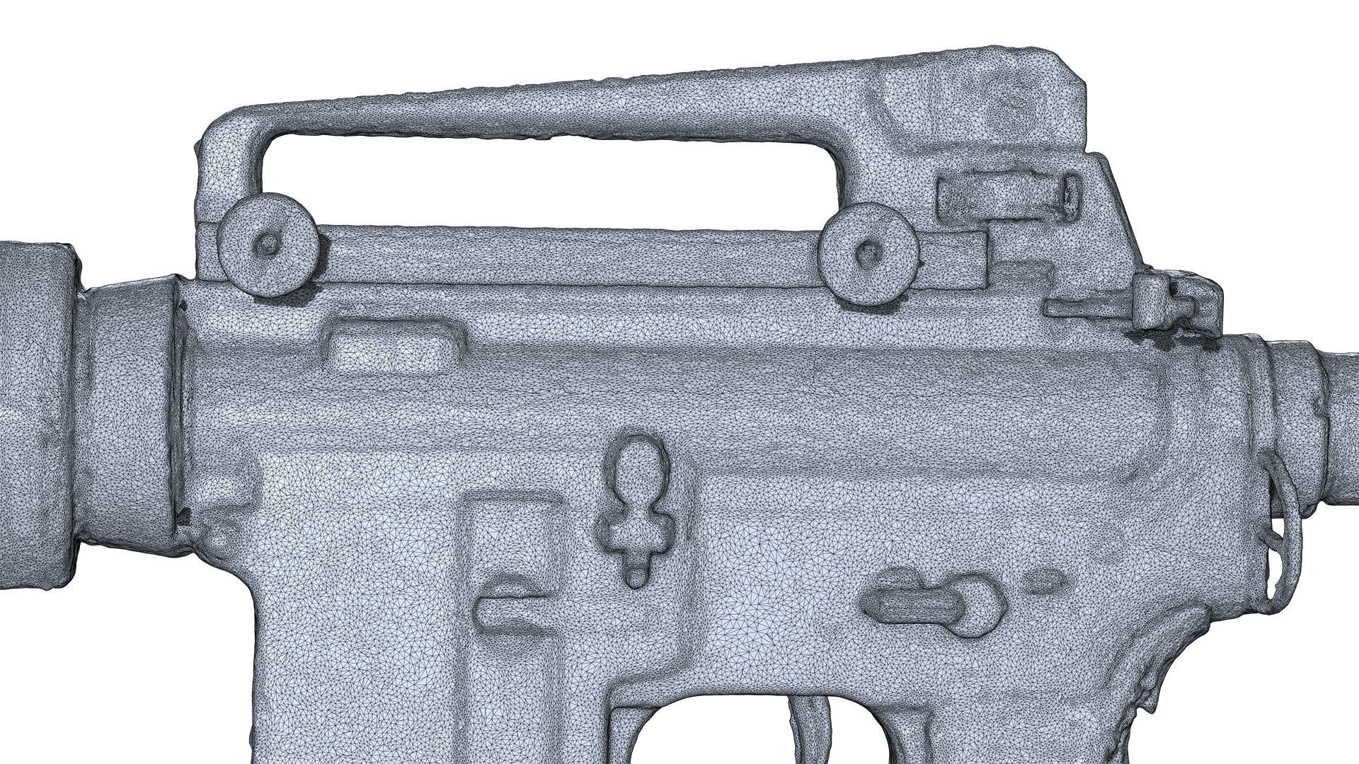 3D Scan and Photo Reference M4A1 RRA SA E01 EDGE 3D model | CGTrader