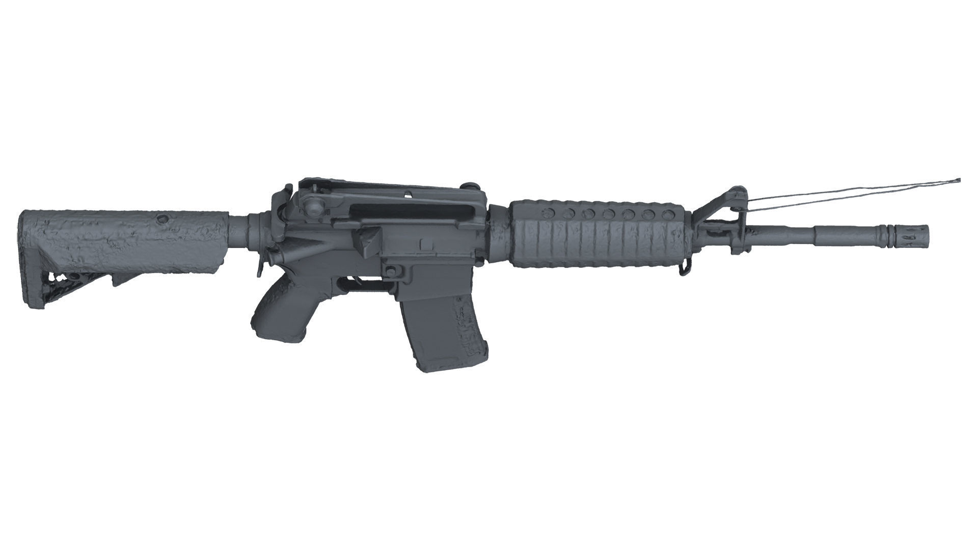 3D Scan and Photo Reference M4A1 RRA SA E01 EDGE 3D model | CGTrader