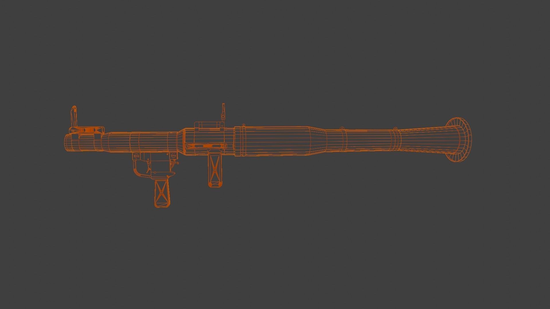 RPG-7 Set machine gun free VR / AR / low-poly 3D model | CGTrader